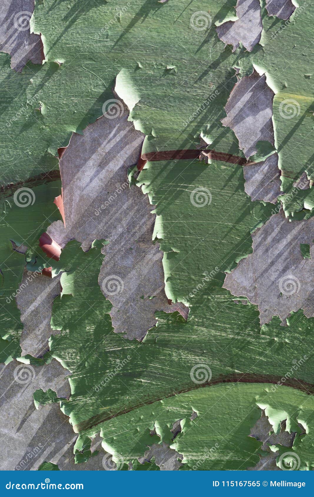Corroding metal wall stock image. Image of scratches - 115167565
