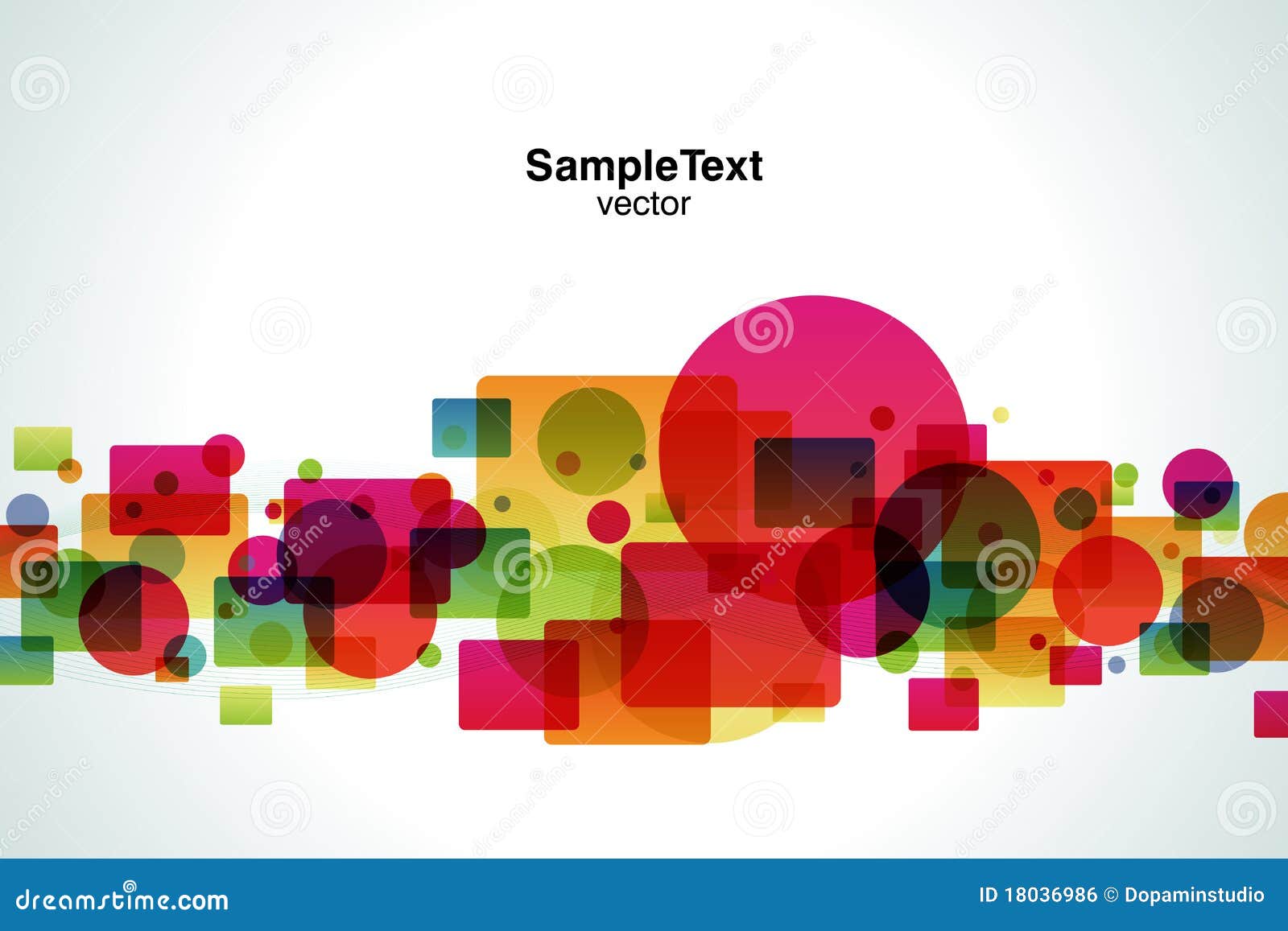 Background Color Bubble and Square Stock Illustration - Illustration of ...