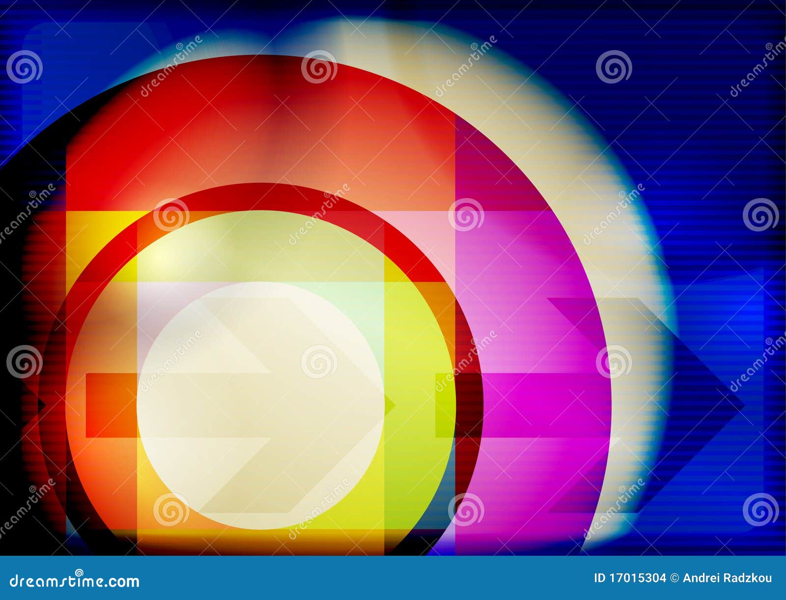 Background with color disc stock vector. Illustration of pattern - 17015304