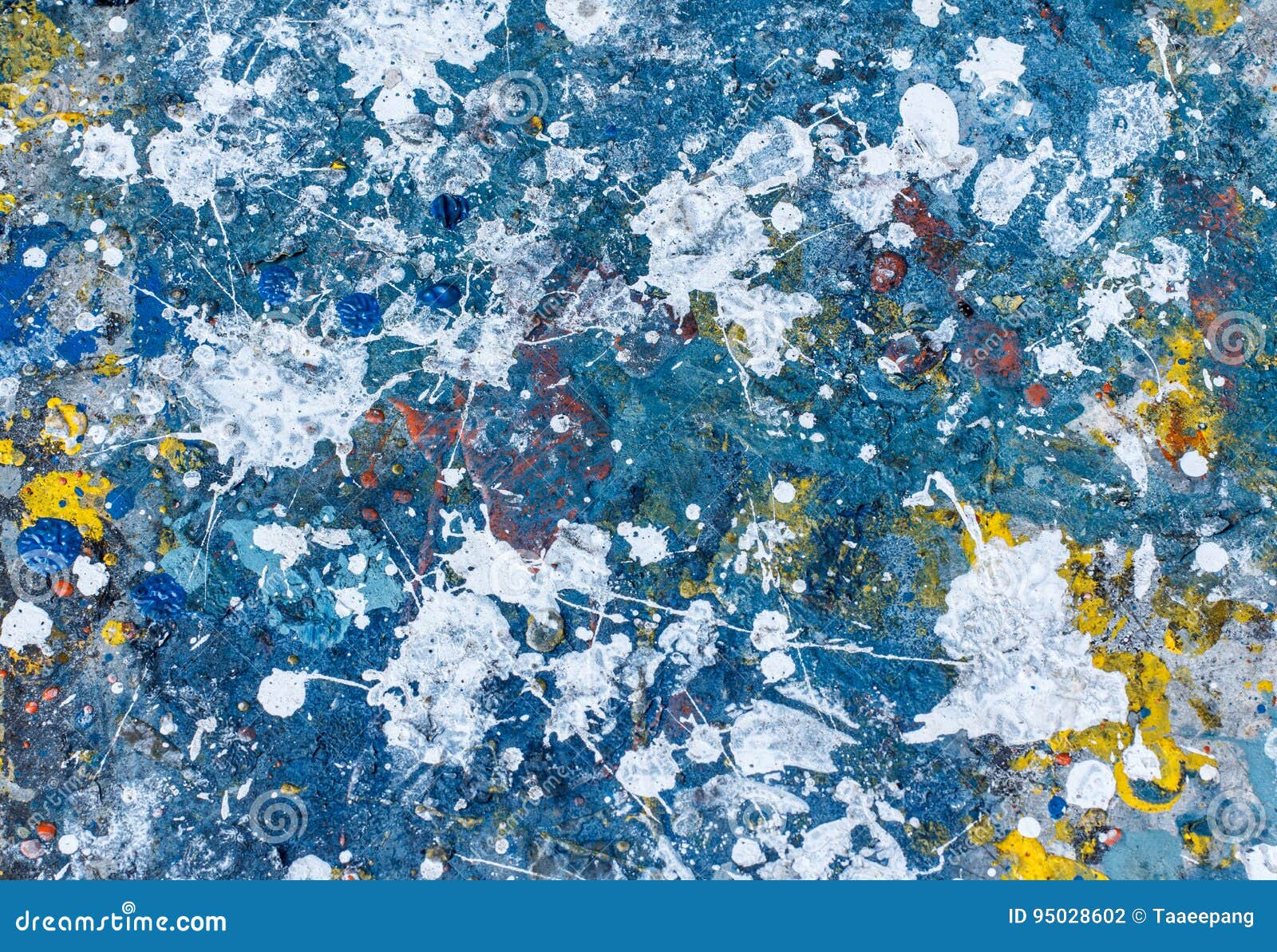 The Background Color Drops Splashes Stock Photo - Image of blue ...