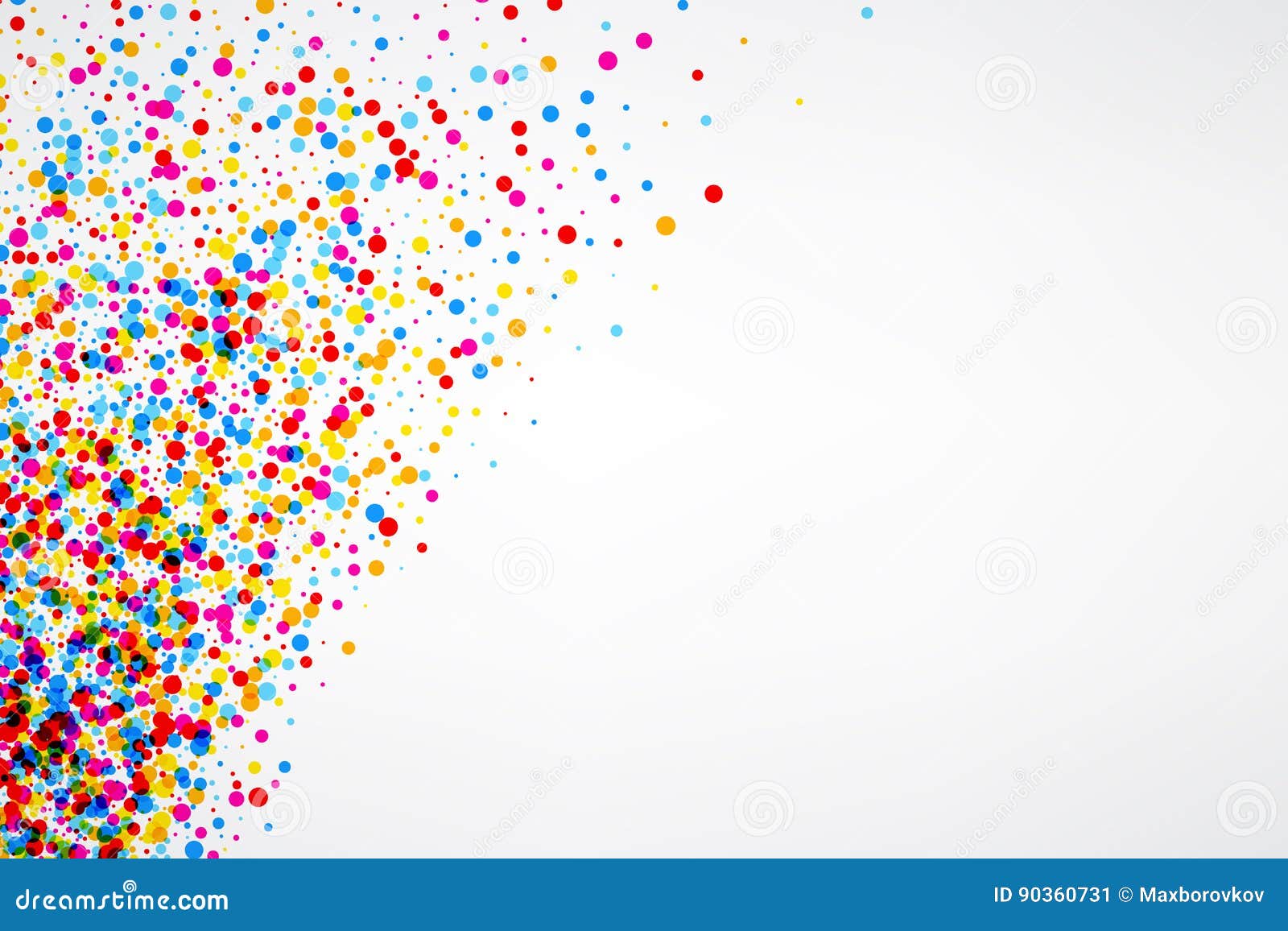 Background with Color Drops. Stock Vector - Illustration of decoration ...