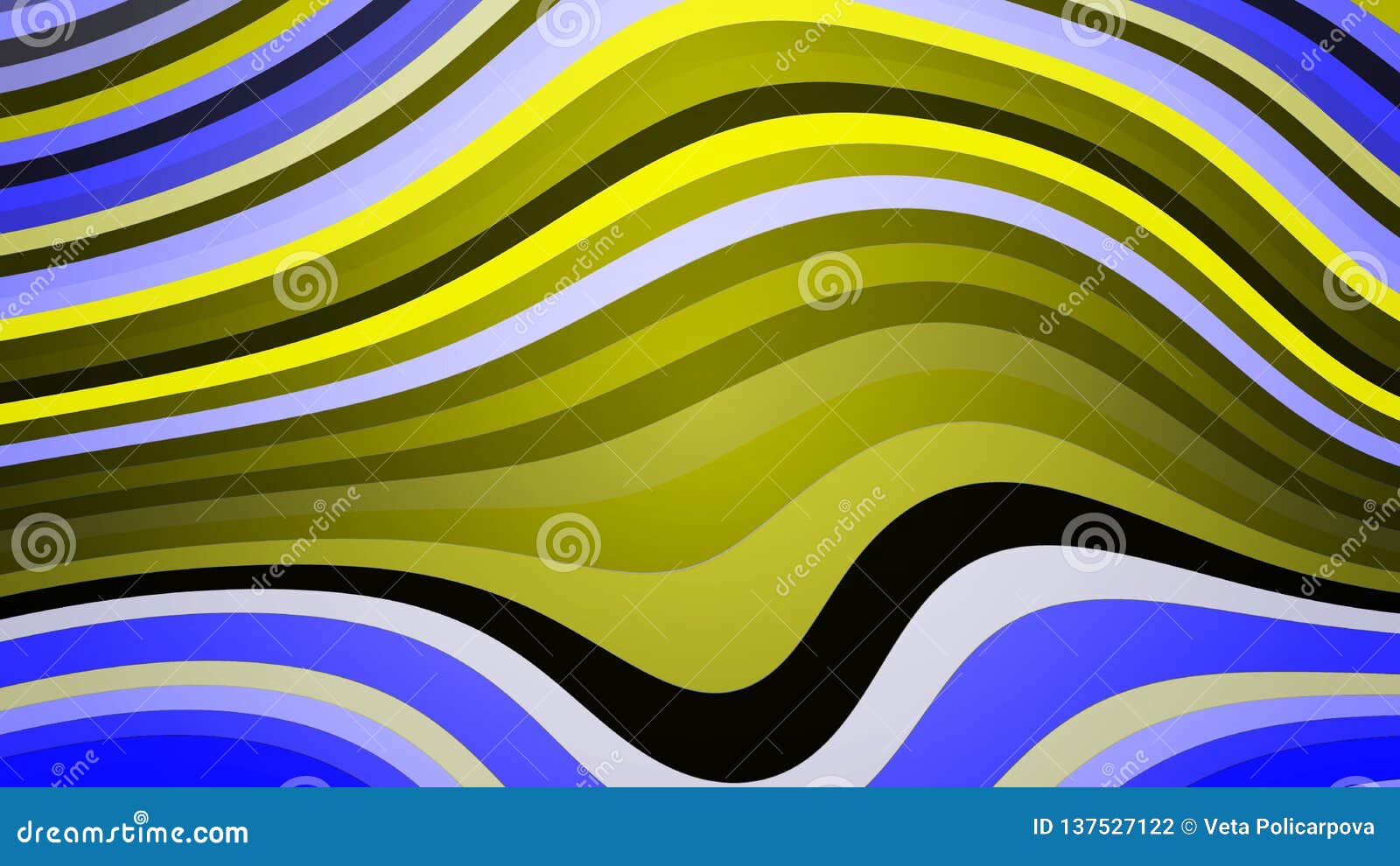 Background with Color Lines Stock Illustration - Illustration of fade ...