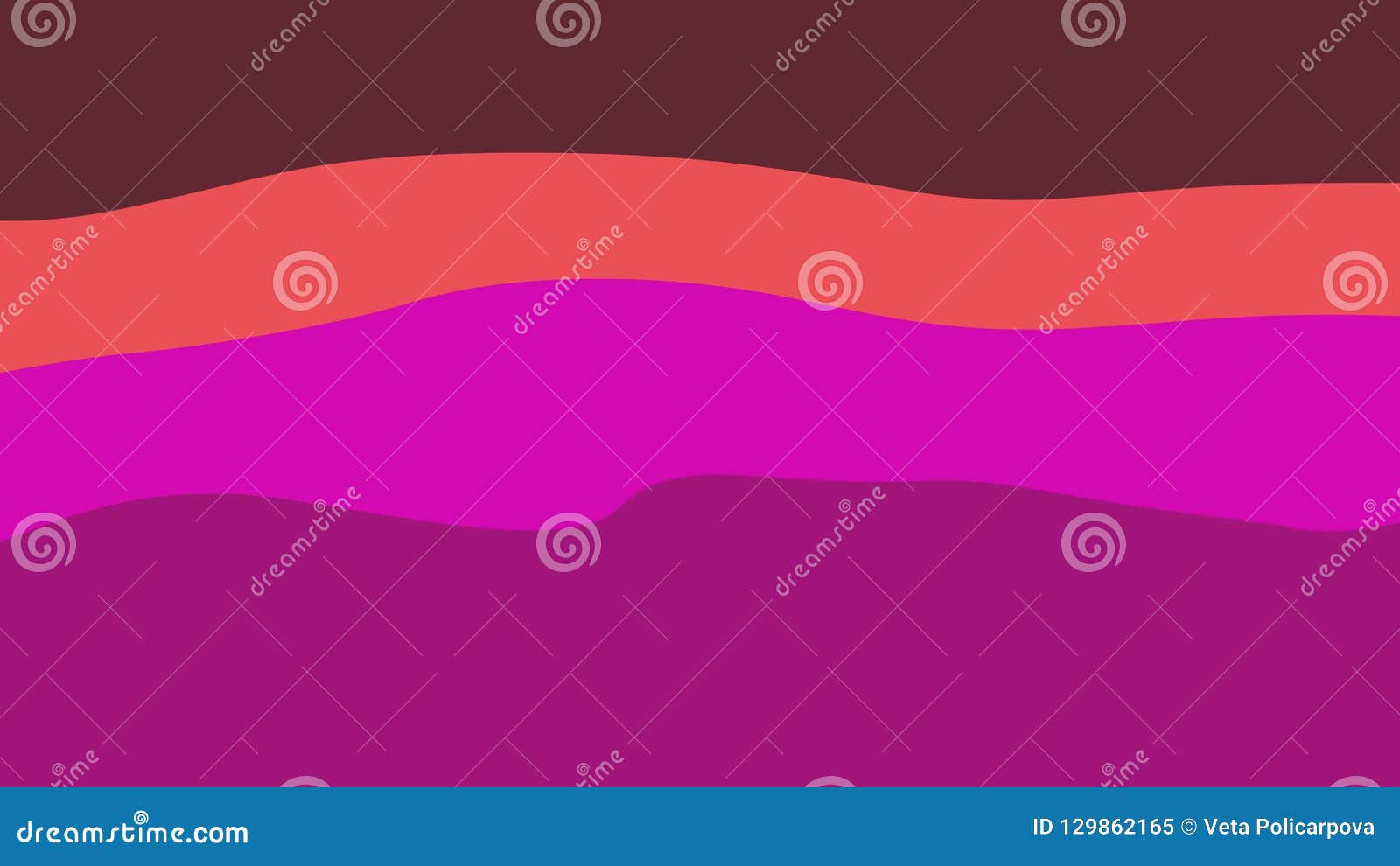Background with Color Lines. Different Shades and Thickness. Stock ...