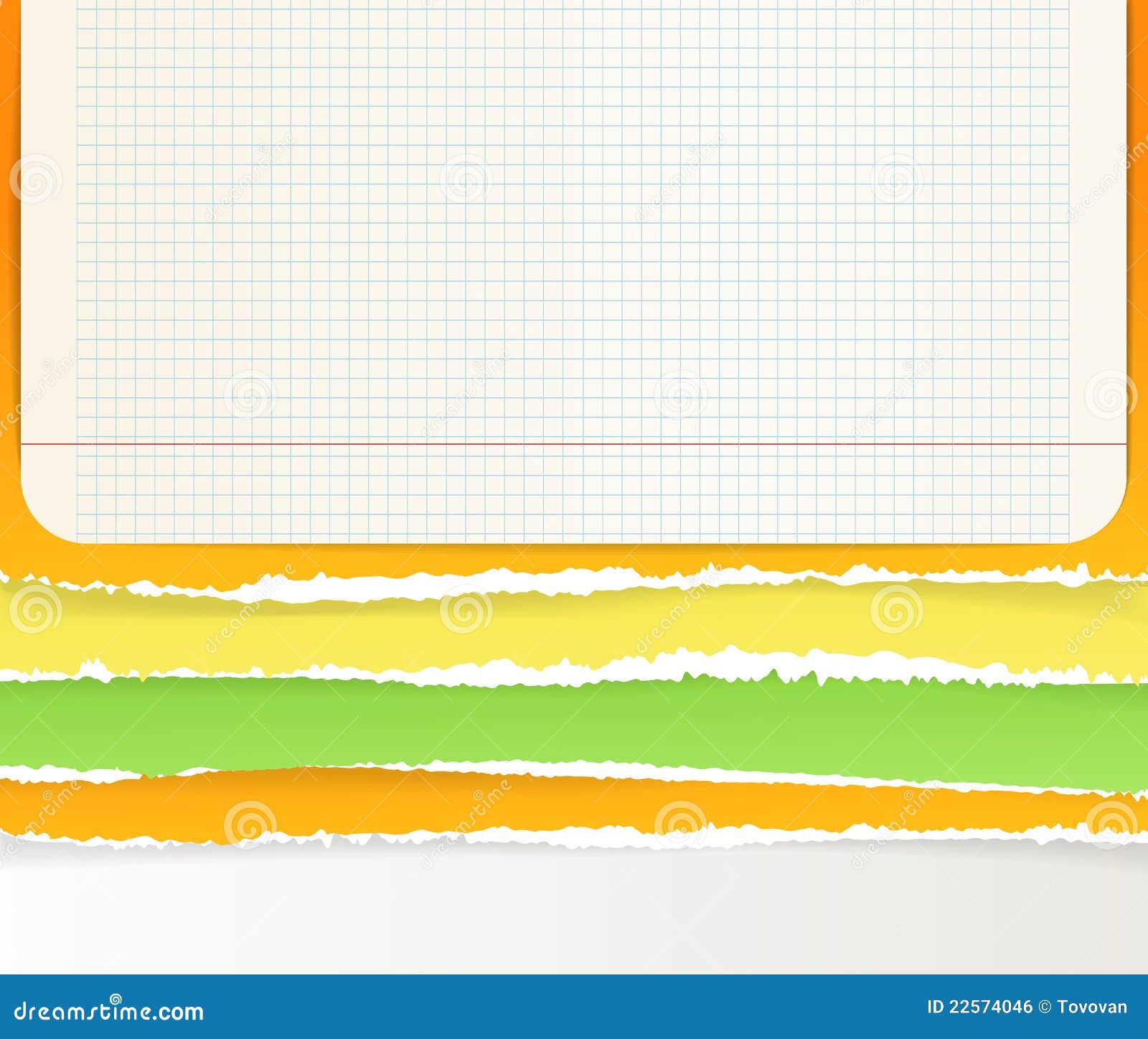 Background of color sheets stock vector. Illustration of paper - 22574046