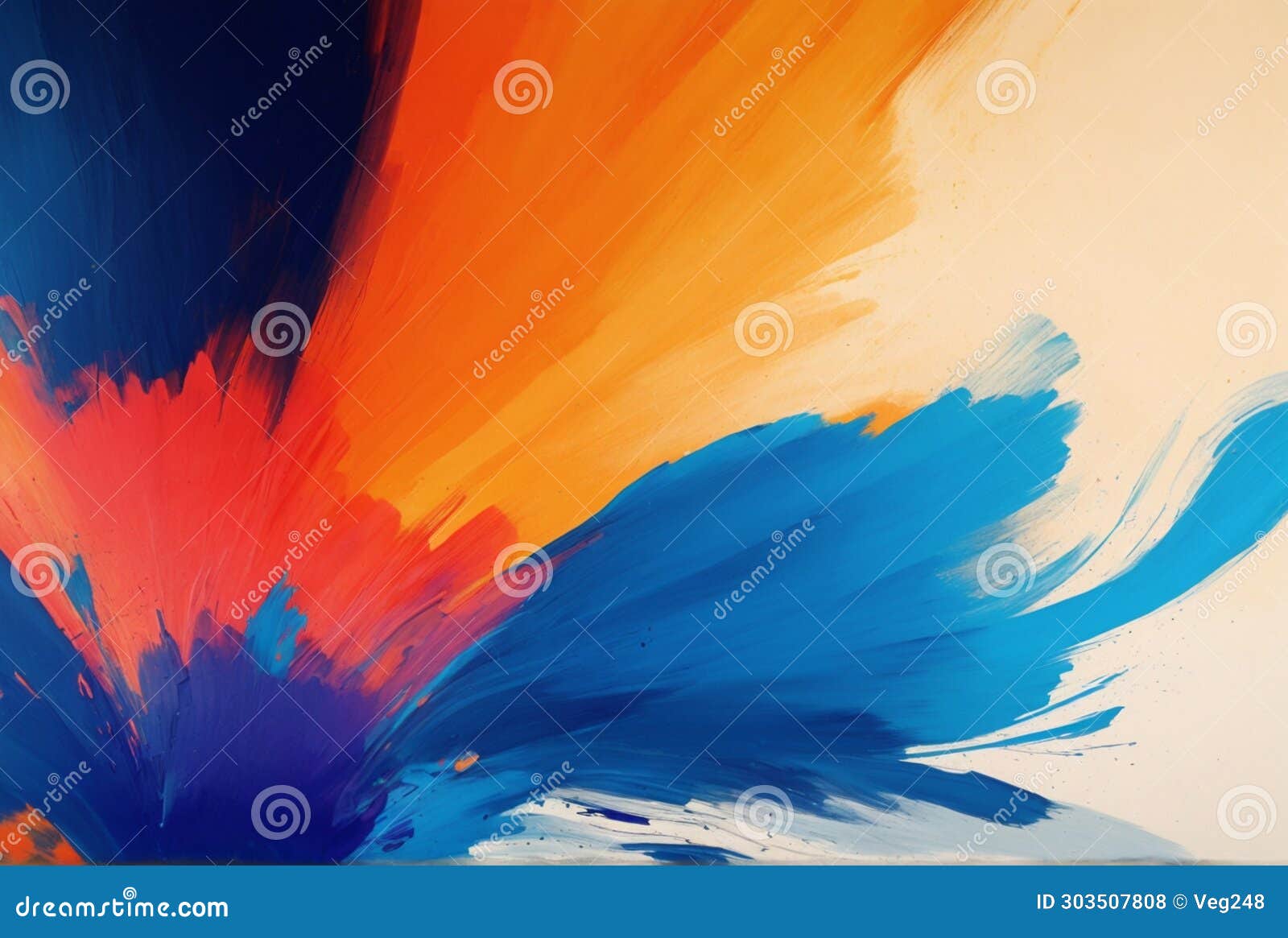 Background with Color Splash. AI Stock Illustration - Illustration of ...