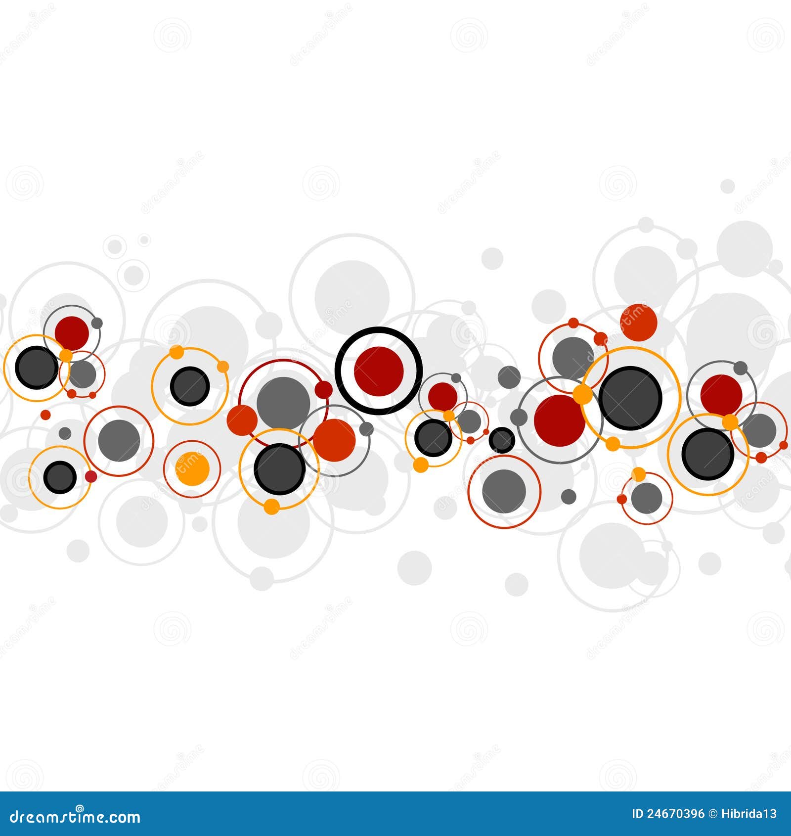Background with Colored Circles Stock Vector - Illustration of seamless ...