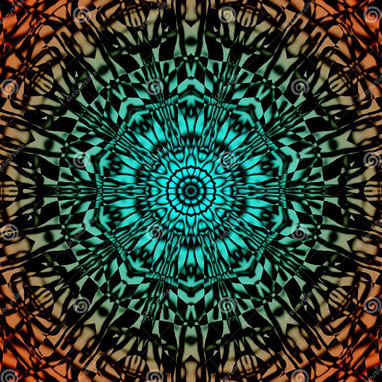 Background Colored Circles Mandala, Infinity Patterns,illustration ...