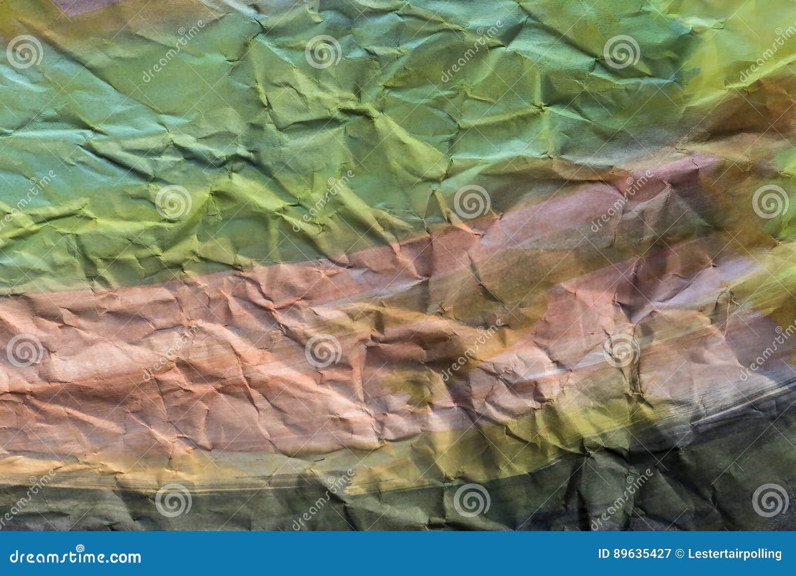 Background of Colored Crumpled Paper Stock Image - Image of colour ...