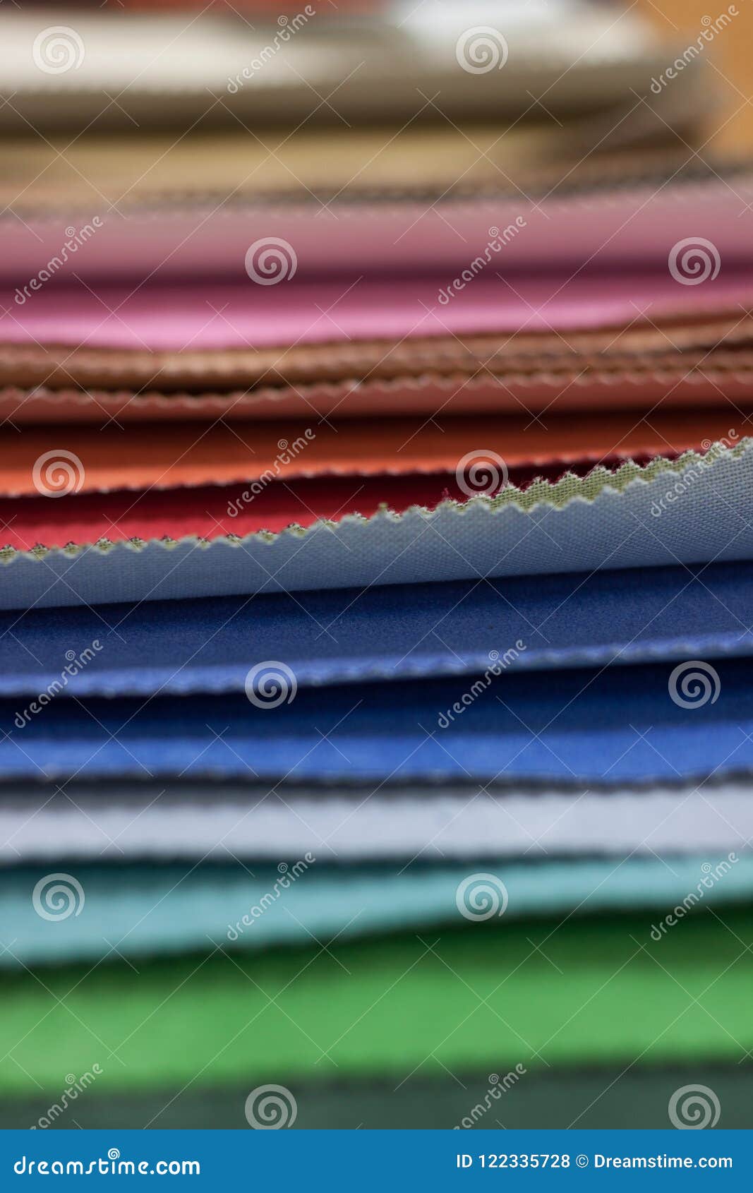 Background of Colored Fabrics. Stock Photo - Image of culture, abstract ...