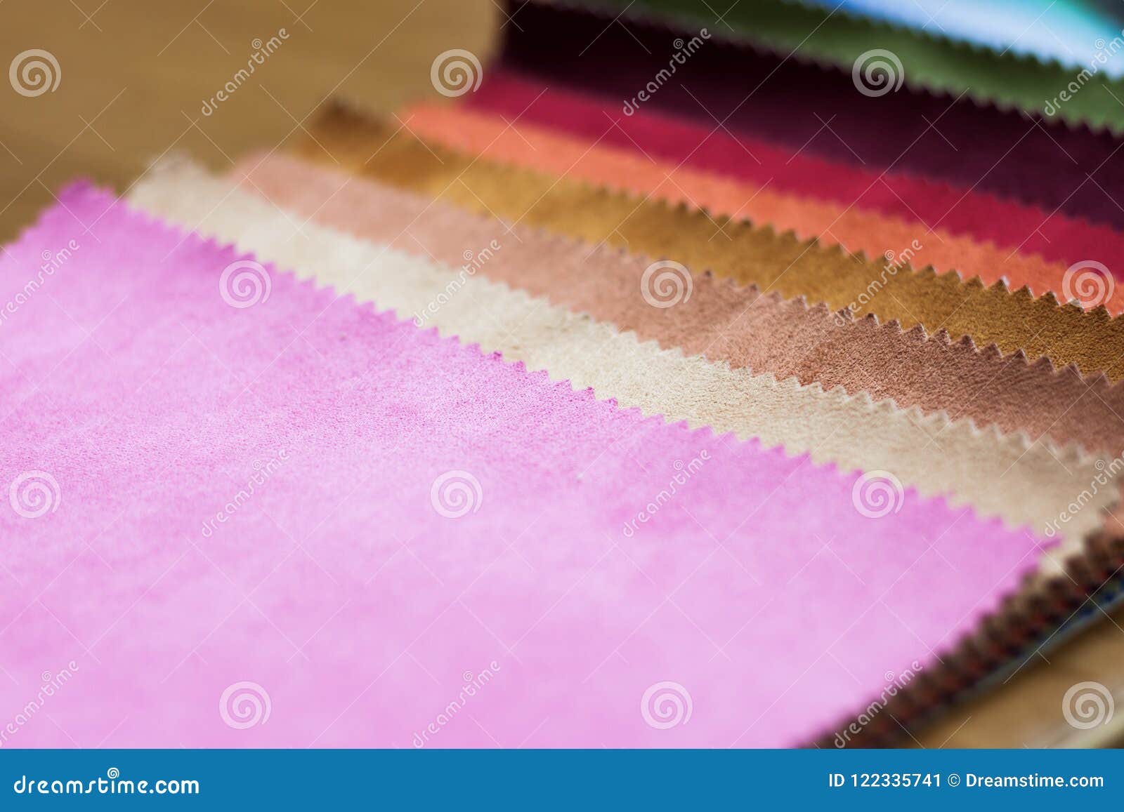 Background of Colored Fabrics. Stock Image - Image of color, line ...