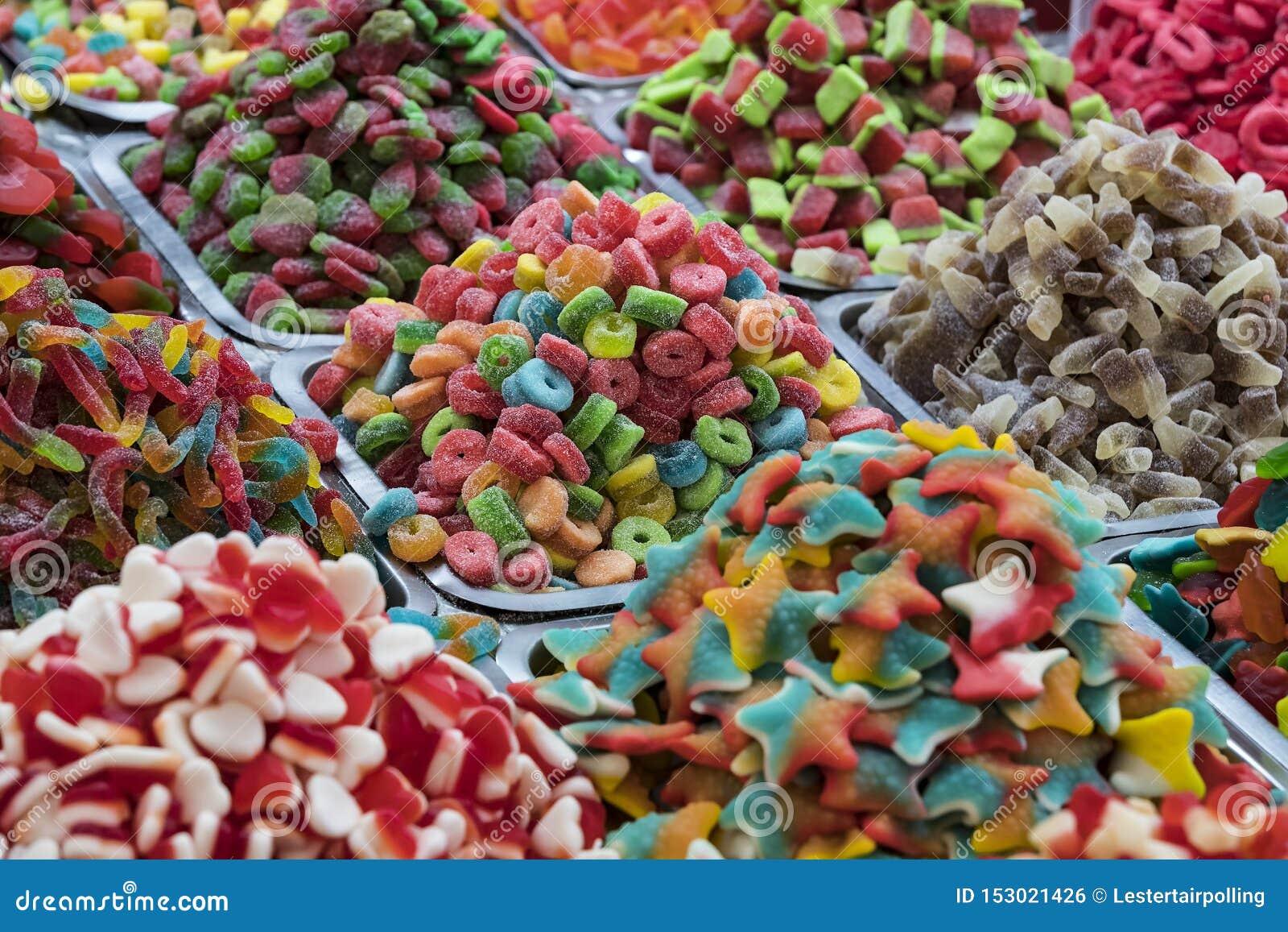 Background of Colored Jelly Sweets Stock Photo - Image of color, candy ...