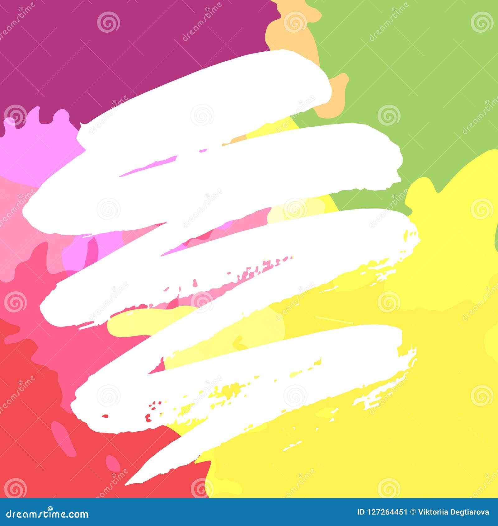 Background of Colored Multicolored Spots. Vector Illustration. Stock ...