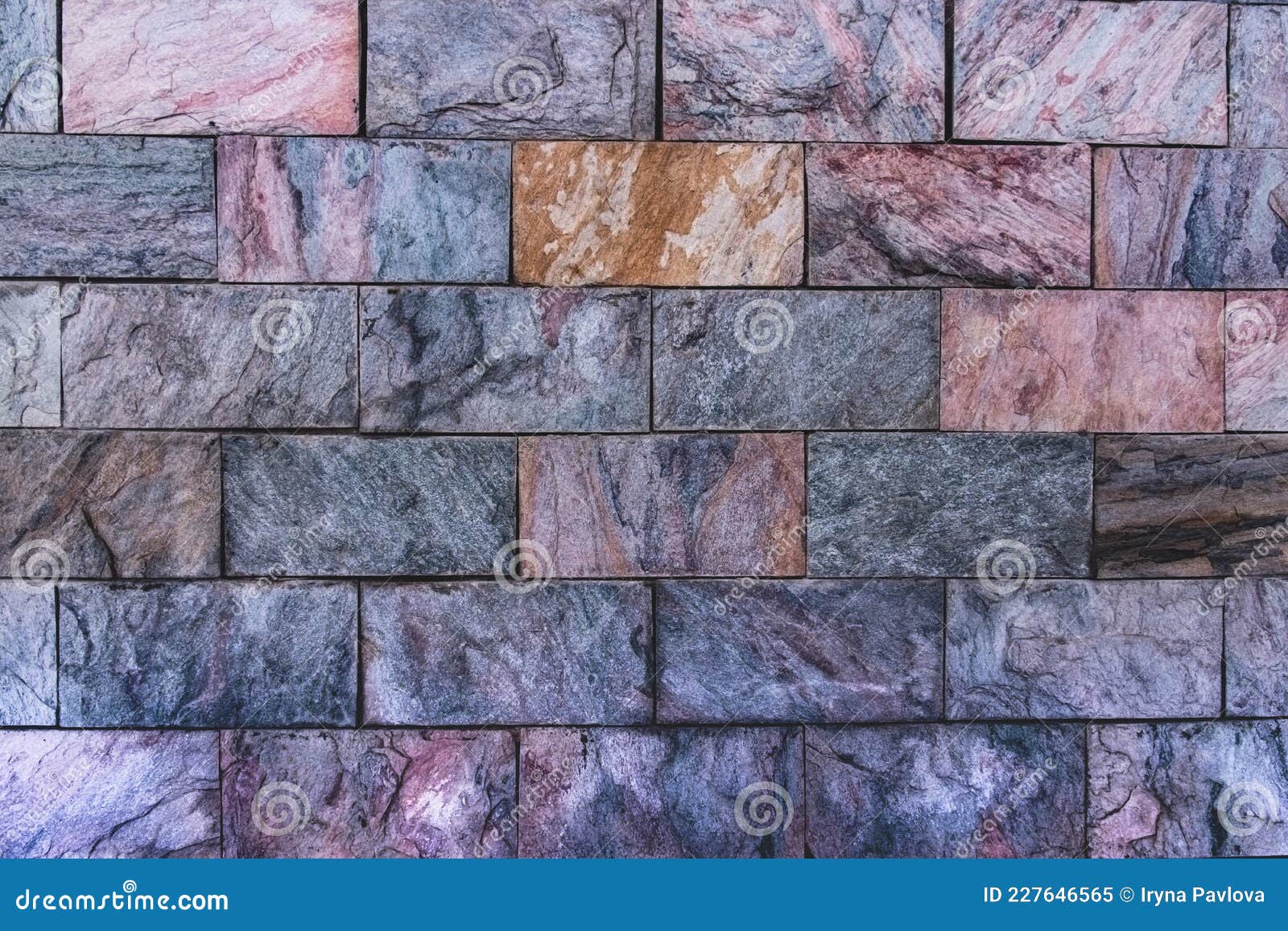 Background from Colored Natural Stones Stock Image - Image of ...