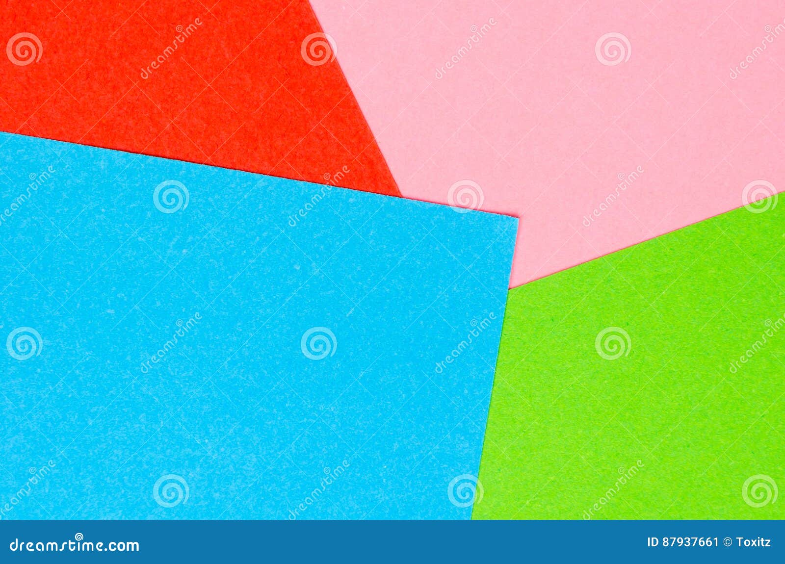 Background of Colored Paper Geometric Shapes Stock Image - Image of ...