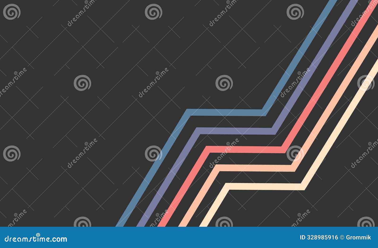 Background with Colored Parallel Lines. Template for Packaging Design ...