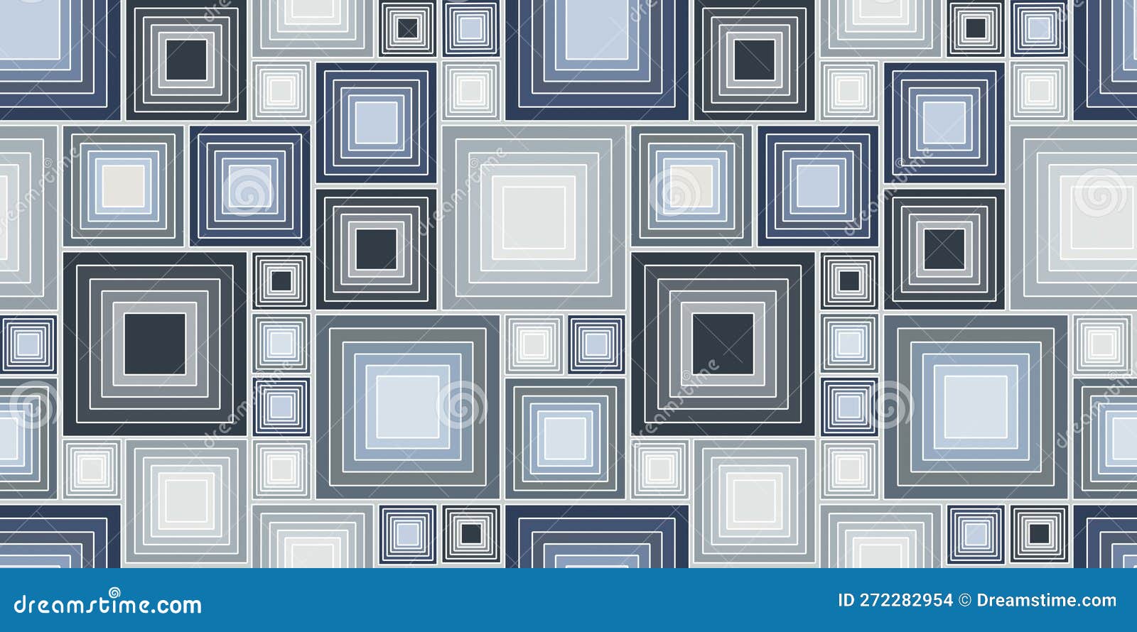 Background of Colored Rectangles of Large and Small Shapes Stock ...