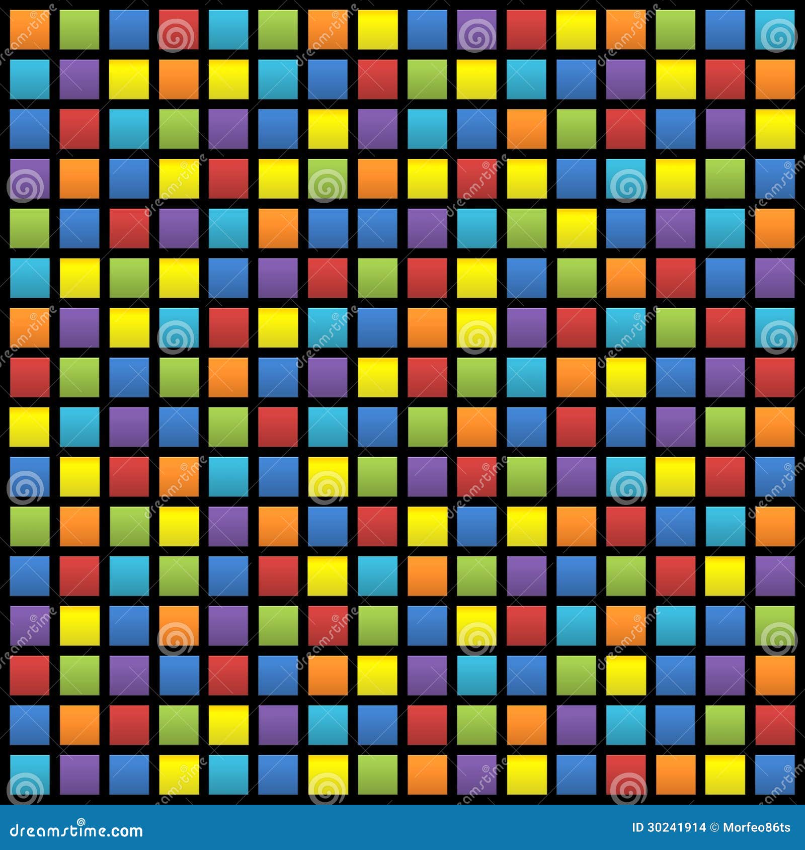 Background of Colored Squares Stock Illustration - Illustration of ...