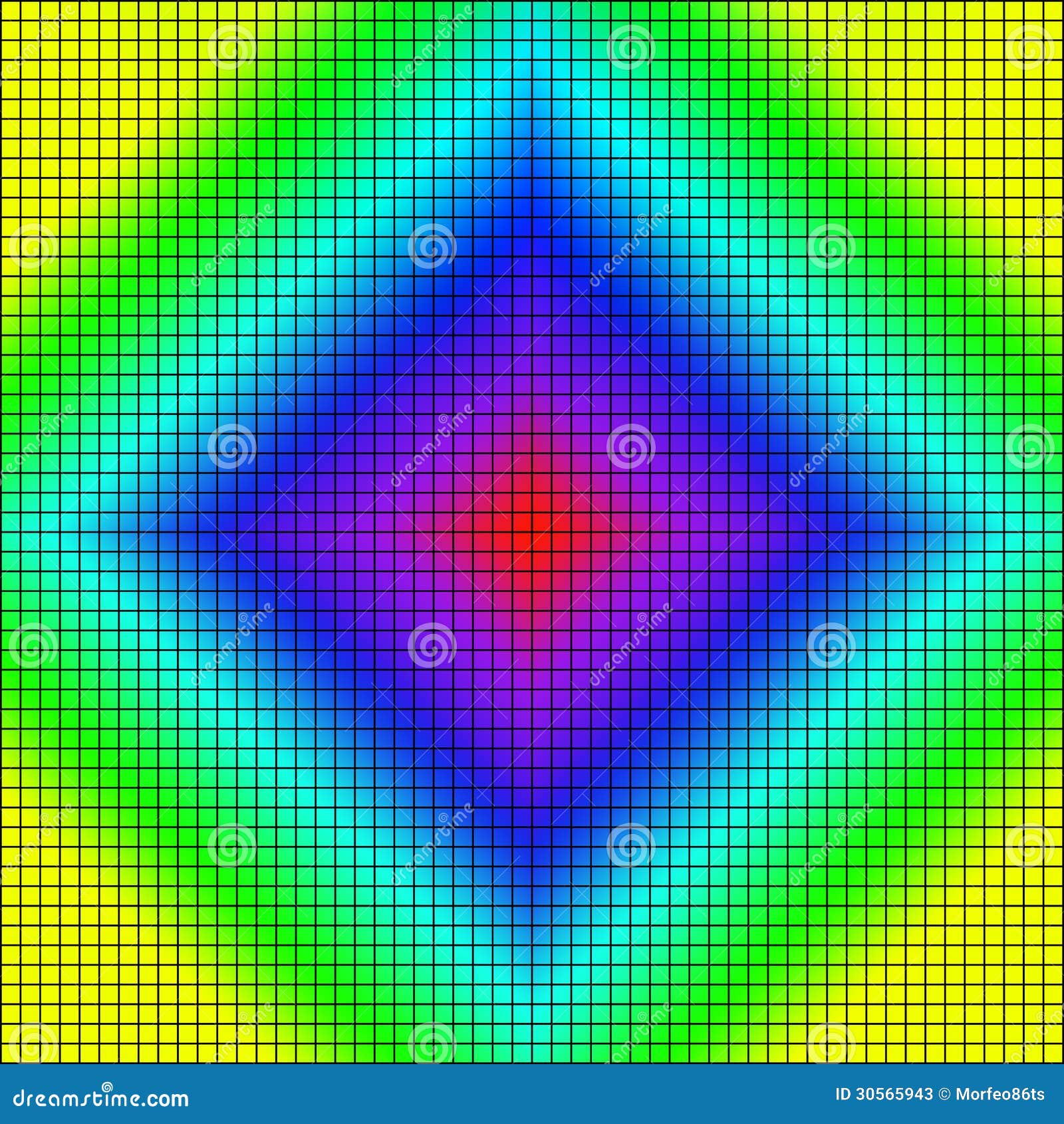 Background of Colored Squares Stock Illustration - Illustration of ...