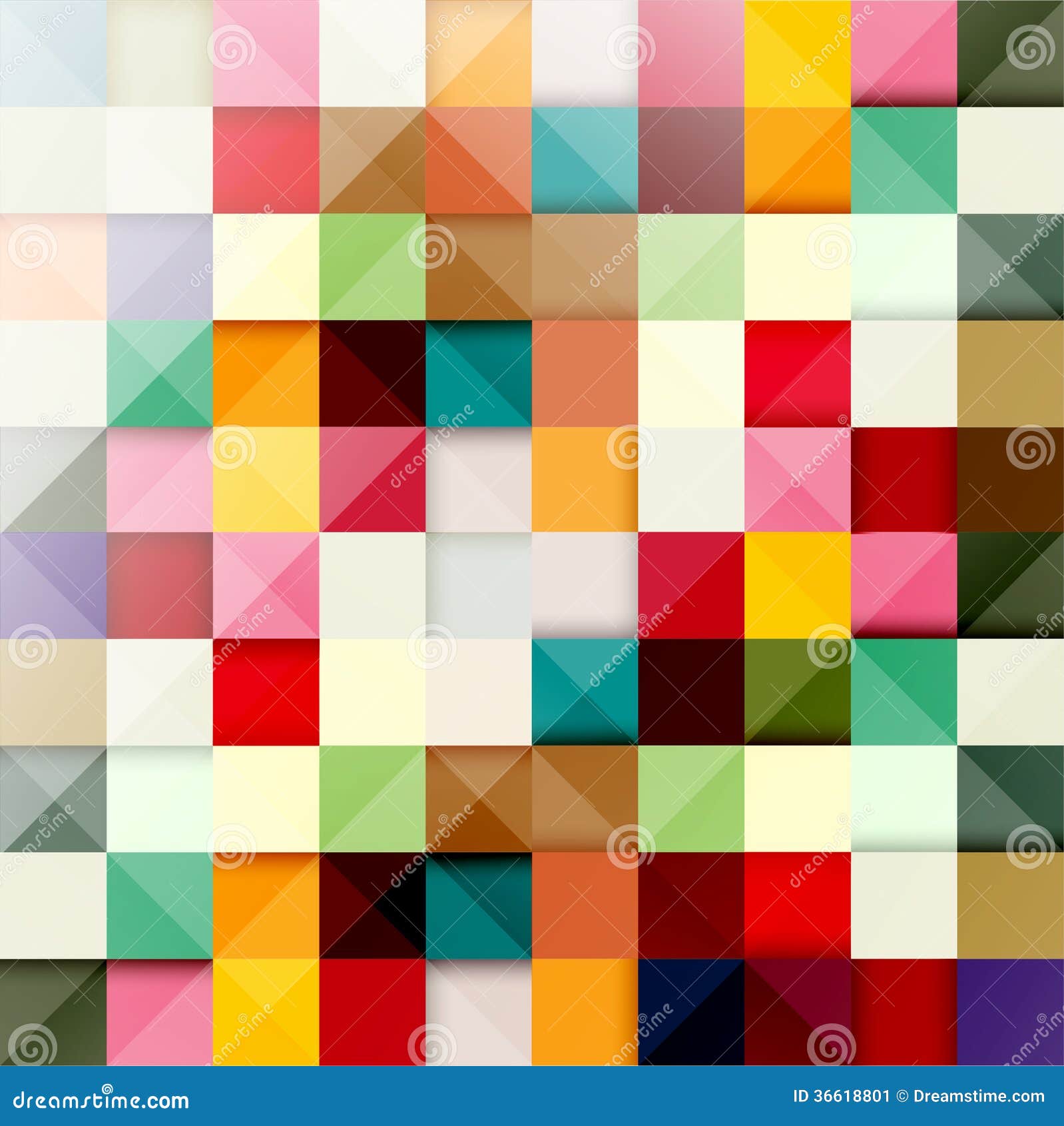 Background of Colored Squares Stock Vector - Illustration of bright ... Background of Colored Squares Stock Vector - Illustration of bright ...