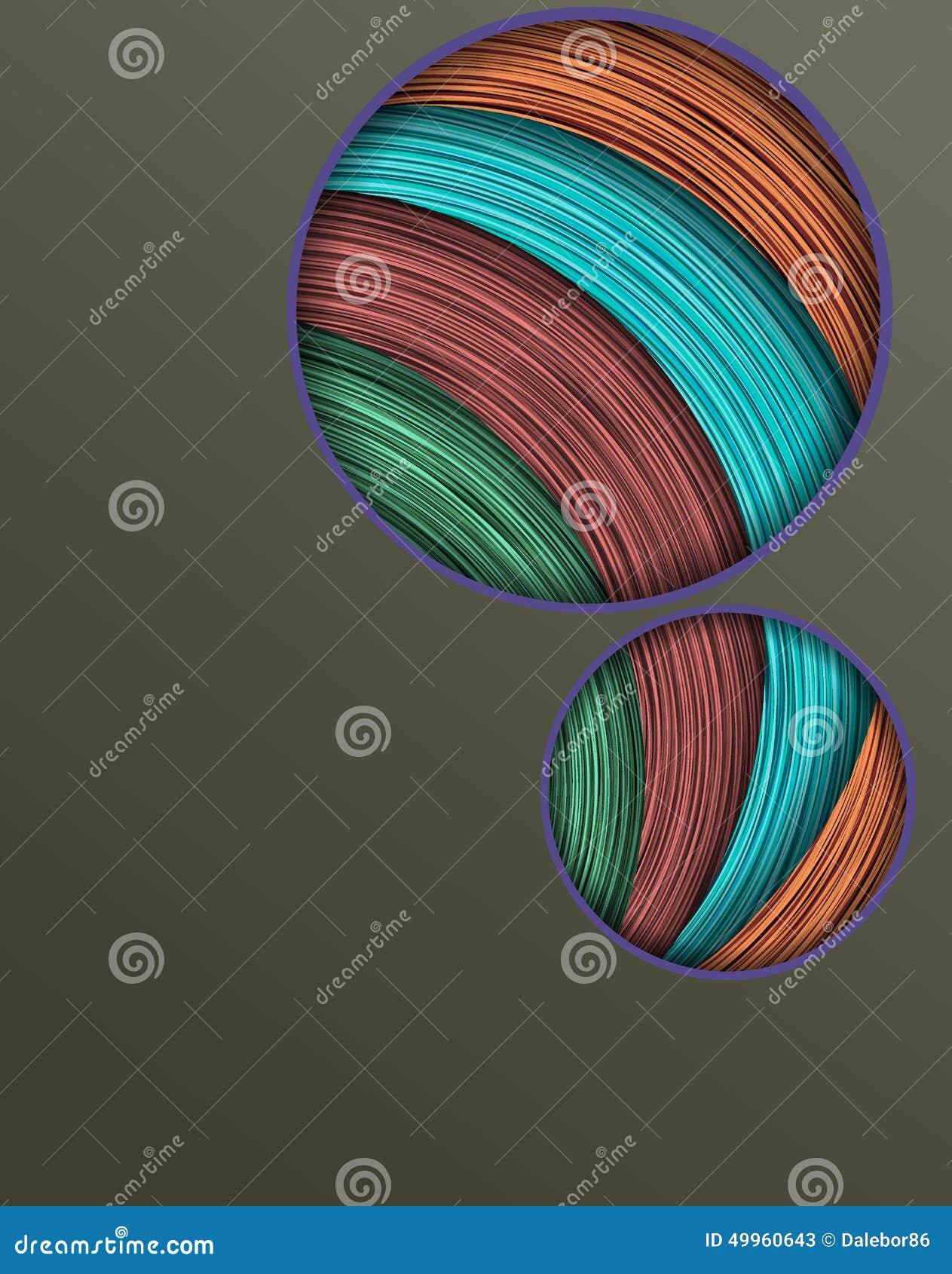 Background with Colored Threads. Stock Vector - Illustration of design ...
