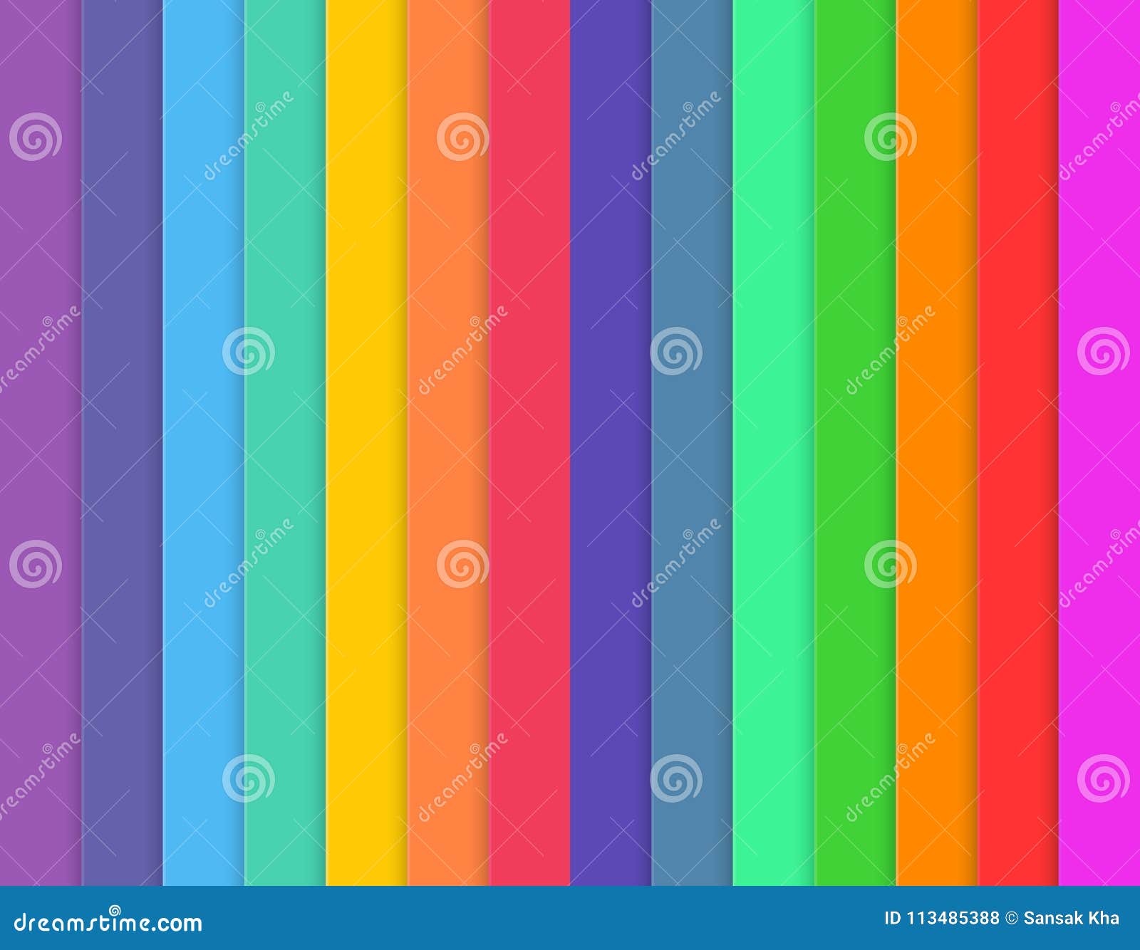 Background of Colorful Bars Stock Illustration - Illustration of carp ...