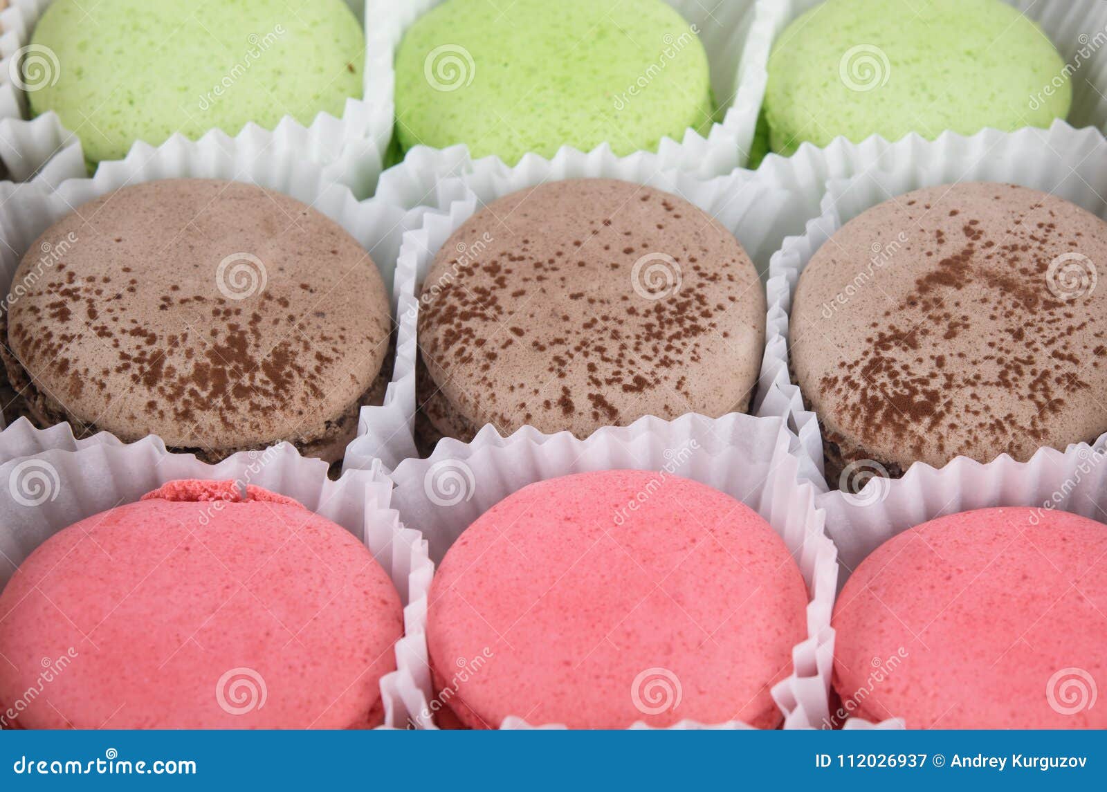 Background of Colorful Biscuits, Like a Sweet Wall Stock Image - Image ...