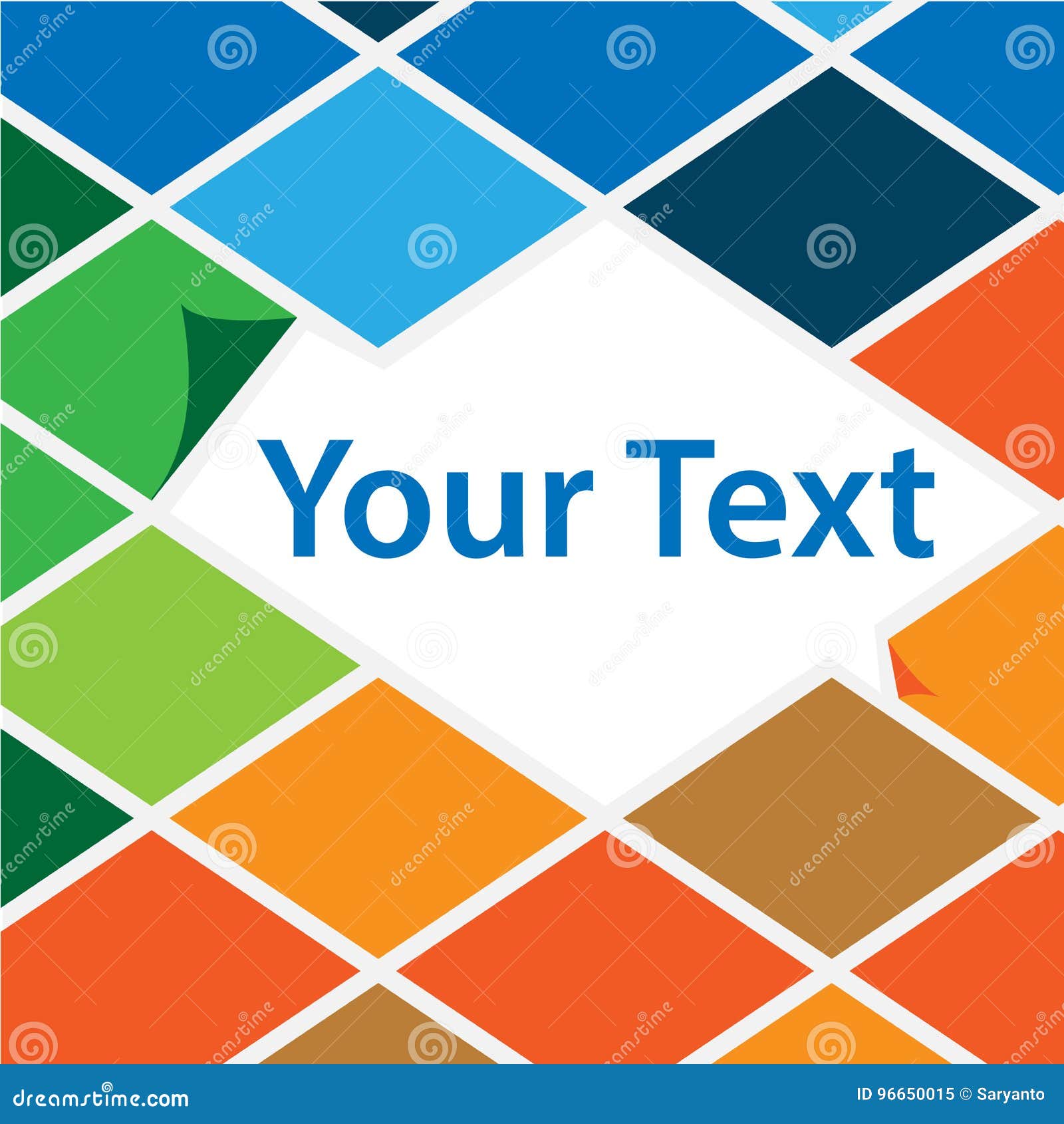 Background colorful box stock vector. Illustration of element - 96650015