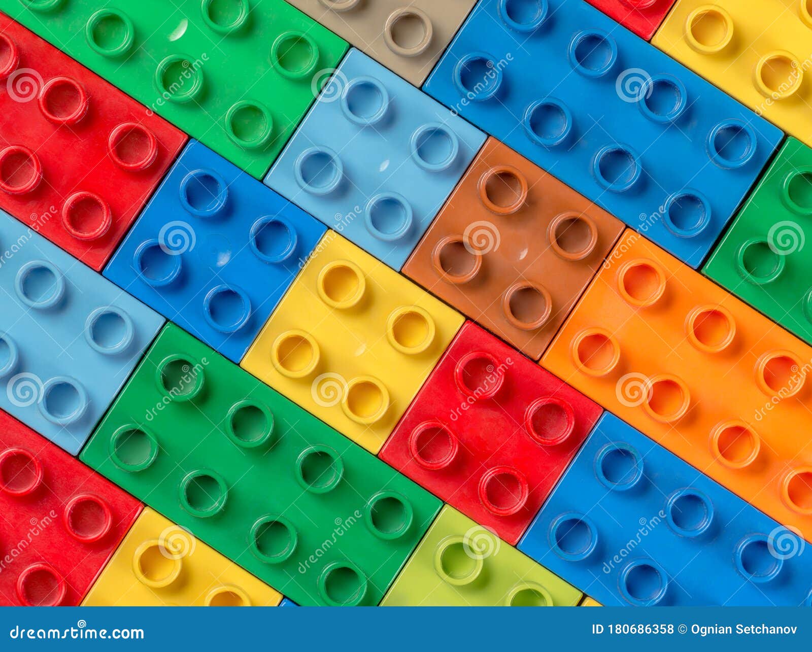 Background of Colorful Building Blocks Stock Photo - Image of color ...
