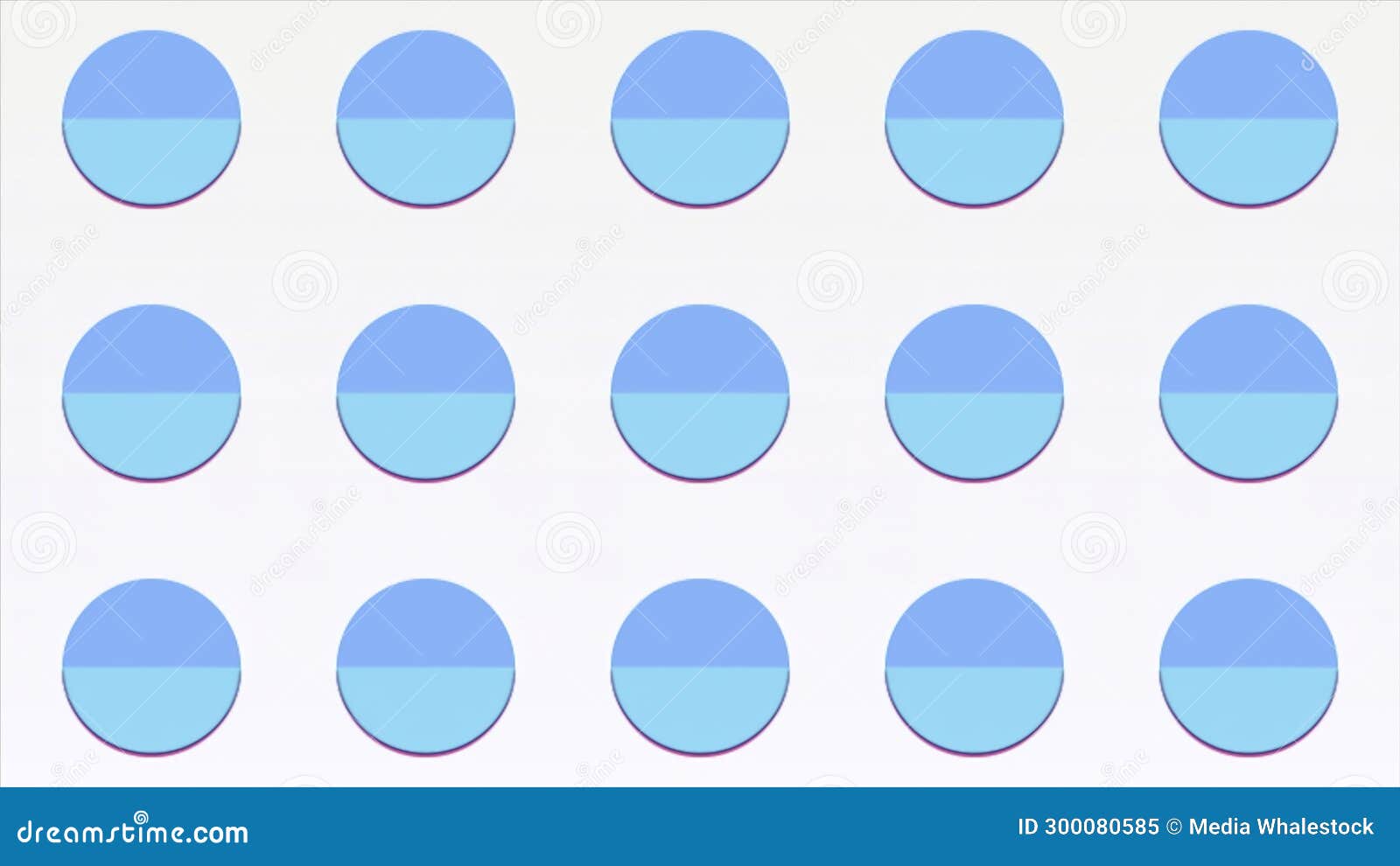Background with Colorful Circles Changing Color. Motion. Rows of Dots ...