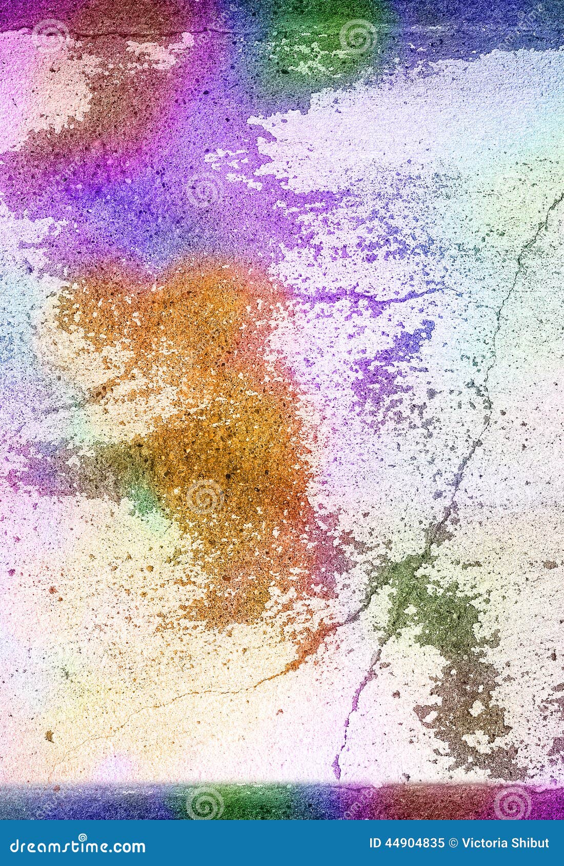 Background with Colorful Concrete Wall Stock Image - Image of paint ...