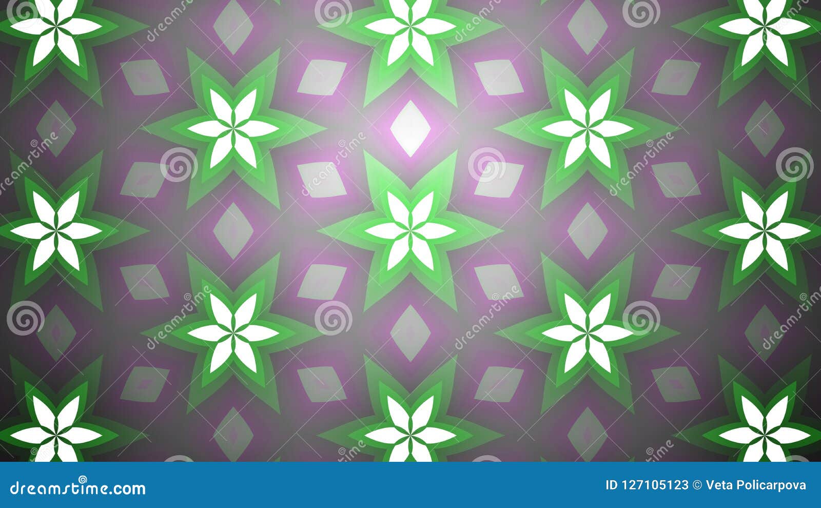 Background with a Colorful, Diverse Cyclic Pattern. Stock Illustration ...