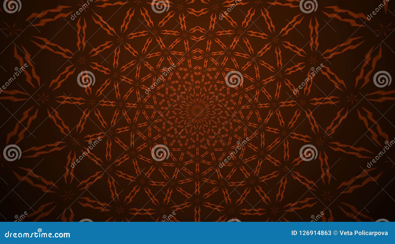 Background with a Colorful, Diverse Cyclic Pattern. Stock Illustration ...