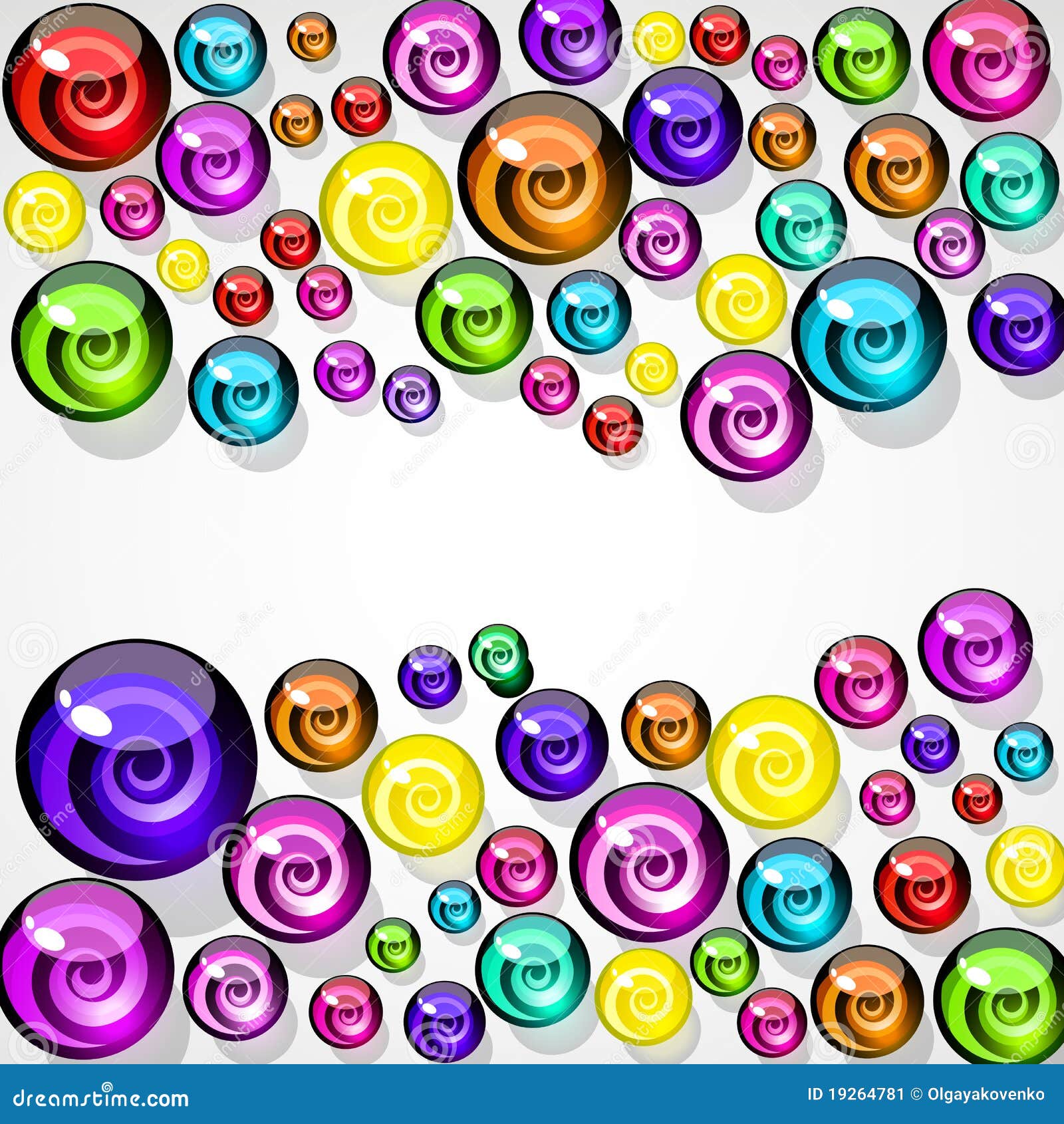 Background of Colorful Elements. Stock Vector - Illustration of graphic ...