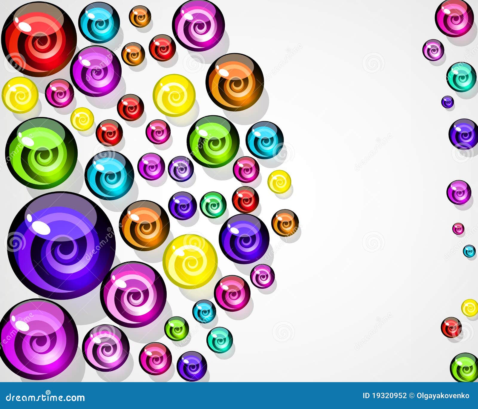 Background of Colorful Elements. Stock Vector - Illustration of element ...