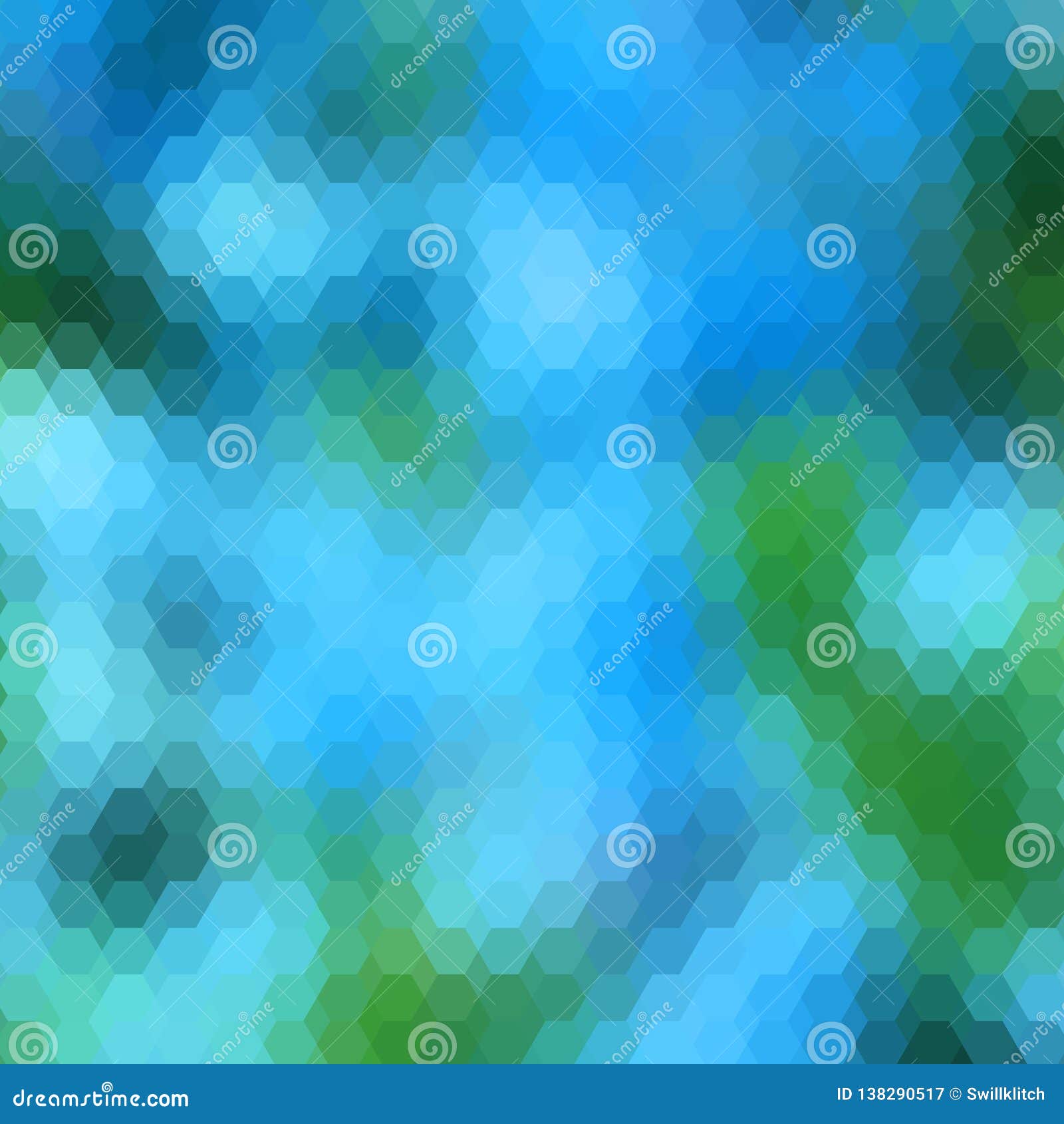 Background with Colorful Hex Grid Stock Vector - Illustration of ...