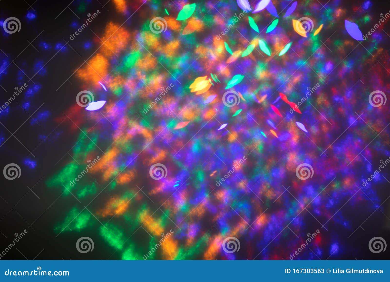 Background of Colorful Lights. Stock Image - Image of element, fantasy ...