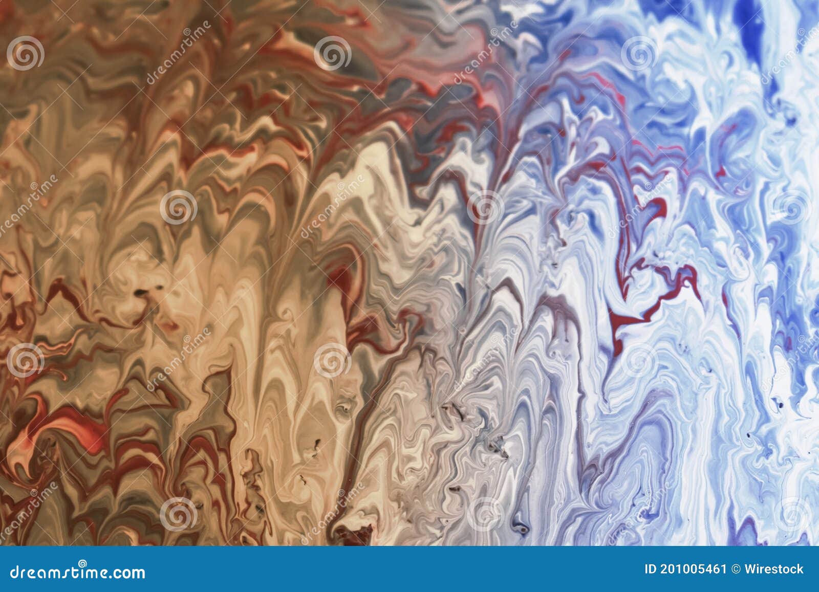 Background with Colorful Mixed Paint for Wallpapers Stock Image - Image ...
