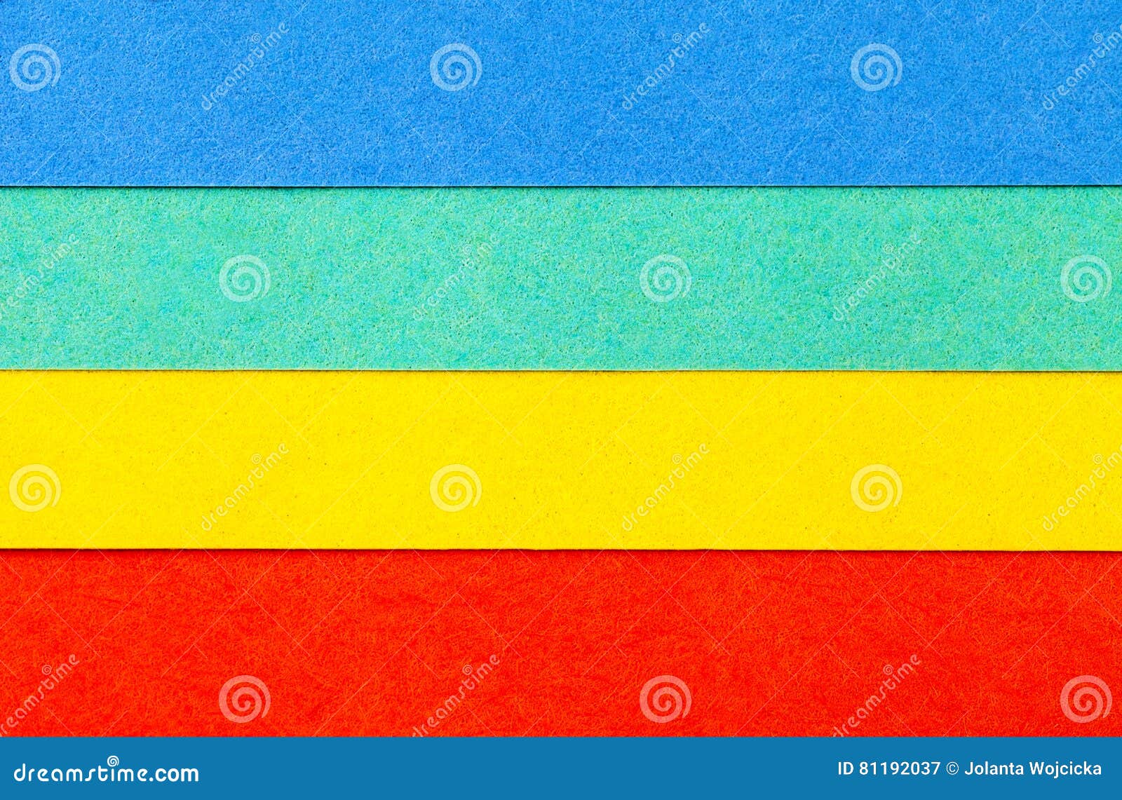 Background of Colorful Paper Parallel Horizontal Stripes Stock Image ...