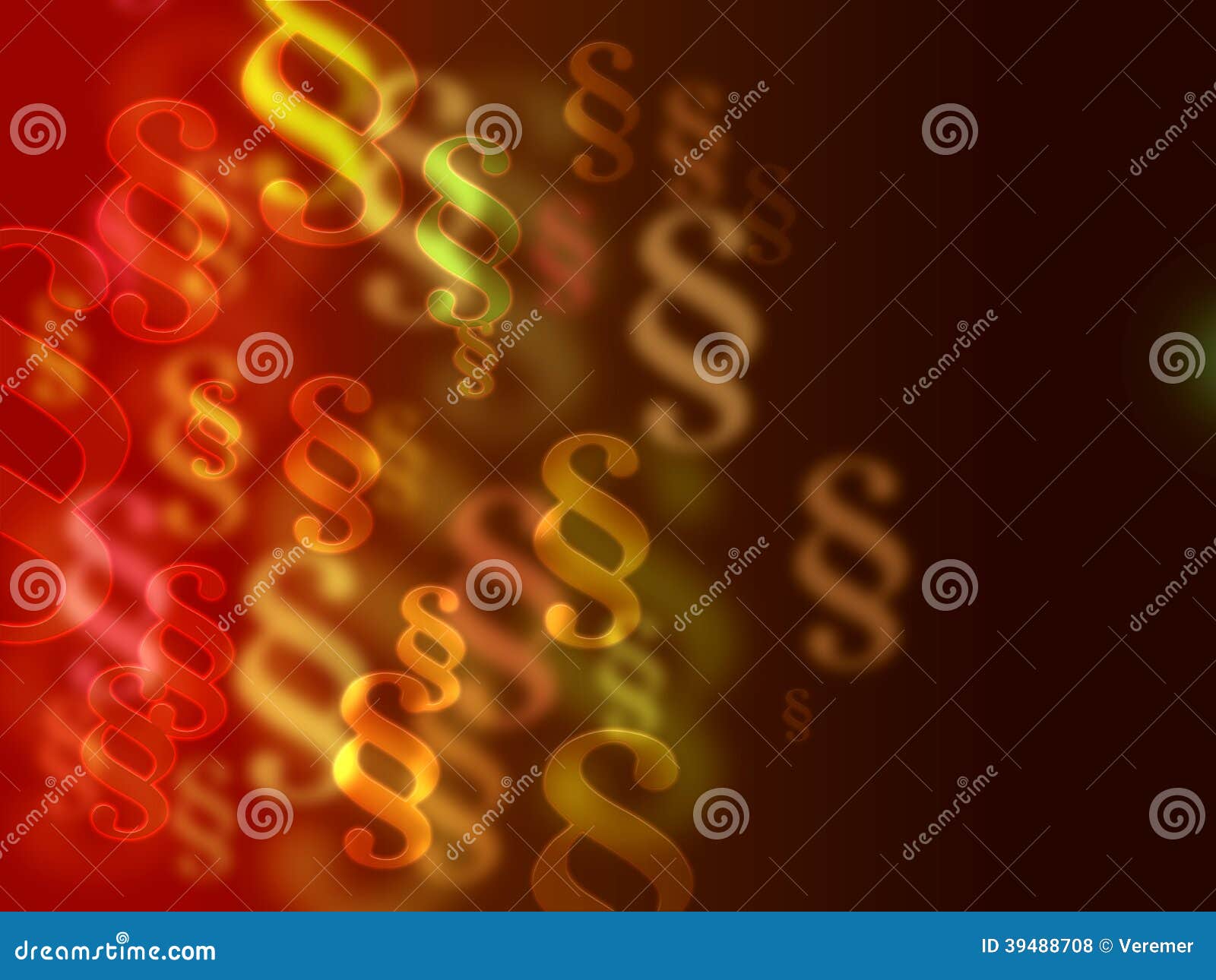 Background with Colorful Paragraphs, Bokeh, with Place for Text Stock ...