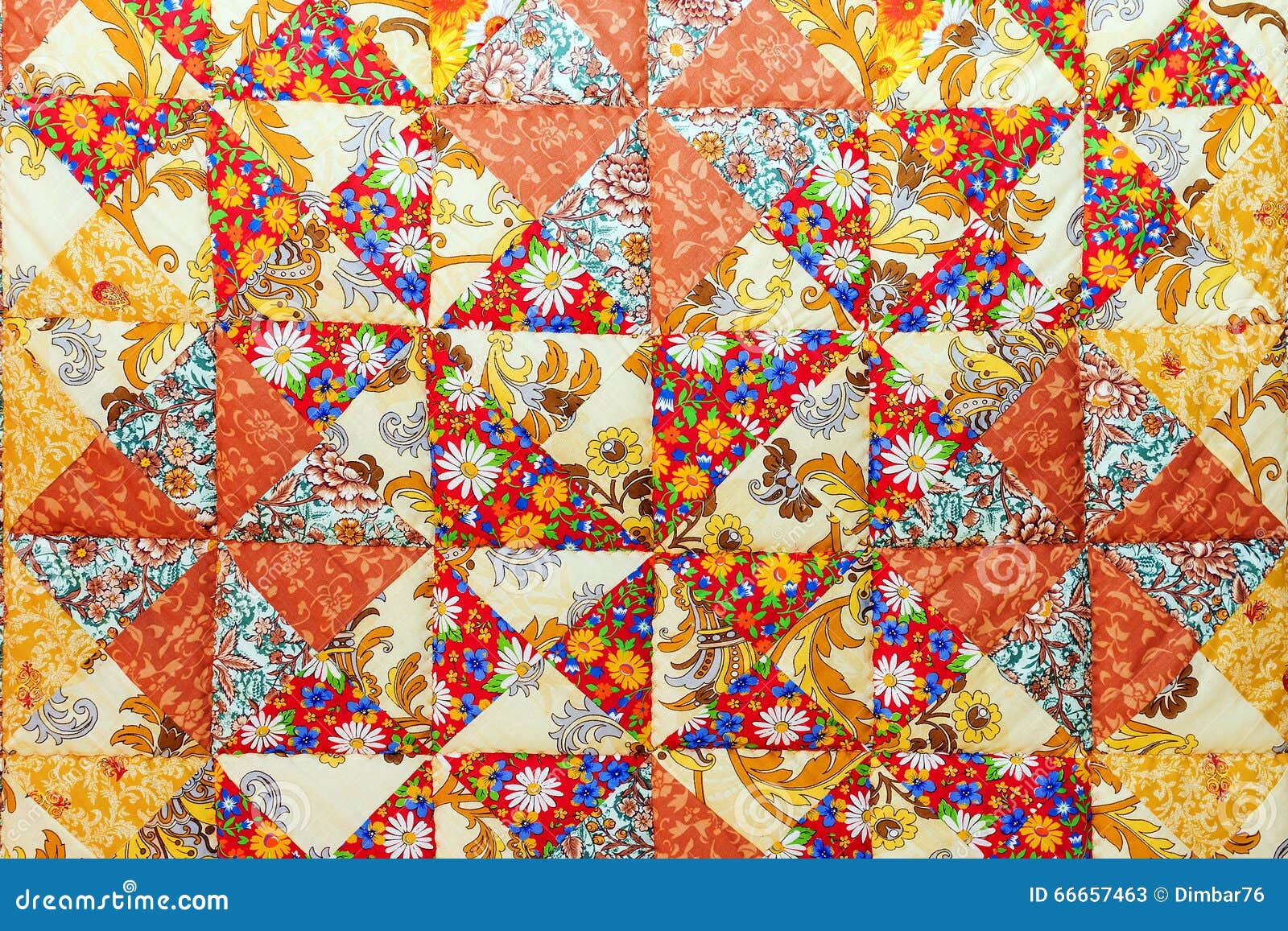 Background of Colorful Patchwork Fabrics Stock Image - Image of colour ...