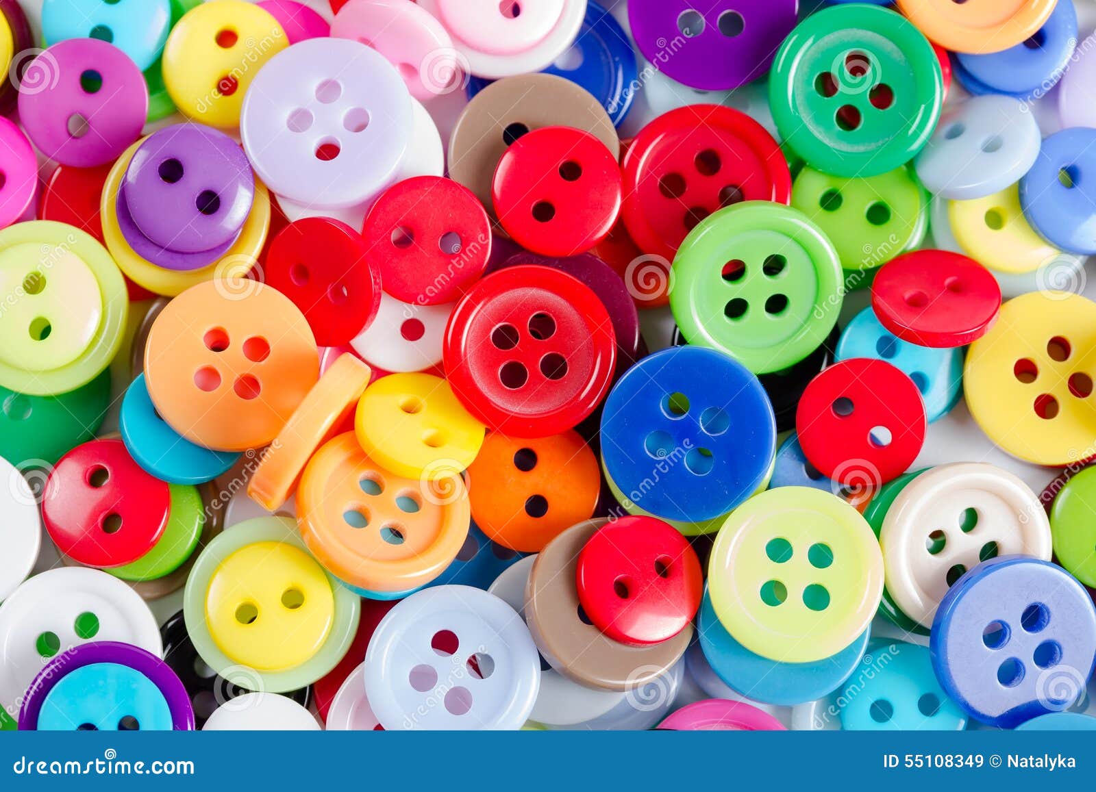 Background from of Colorful Round Buttons Stock Image - Image of ...