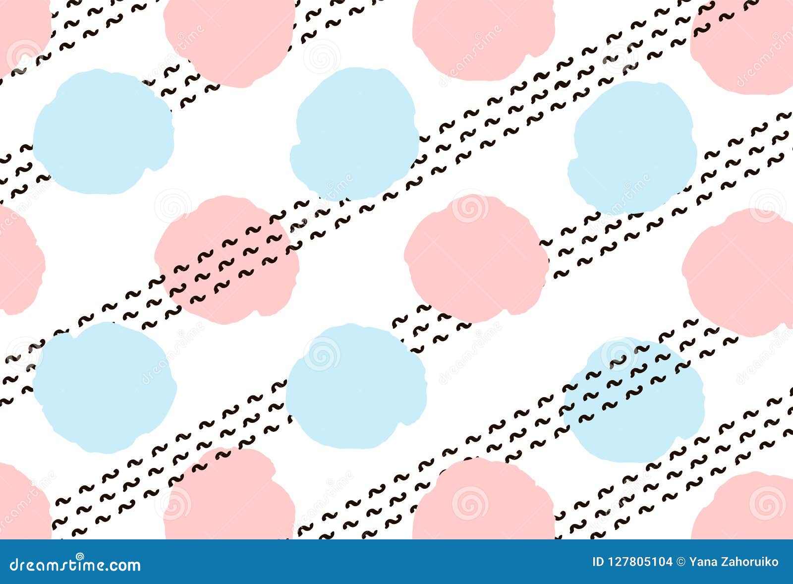 Background with Colorful Spots. Stock Vector - Illustration of banner ...