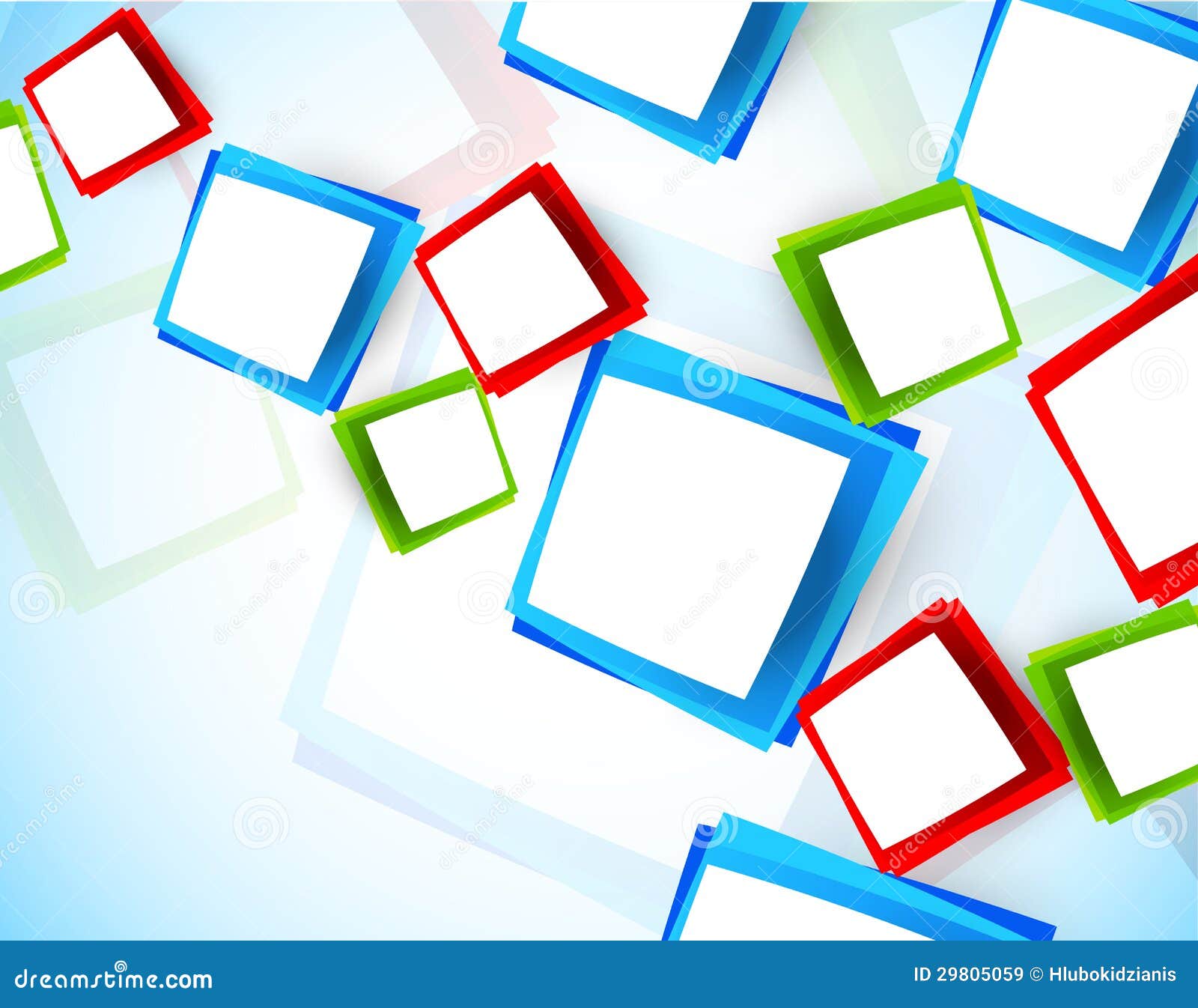 Background with Colorful Squares Stock Vector - Illustration of elegant ...