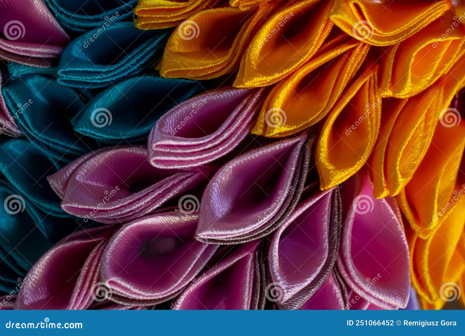 Background with Colorful Teardrop Leaves Stock Photo - Image of floral ...