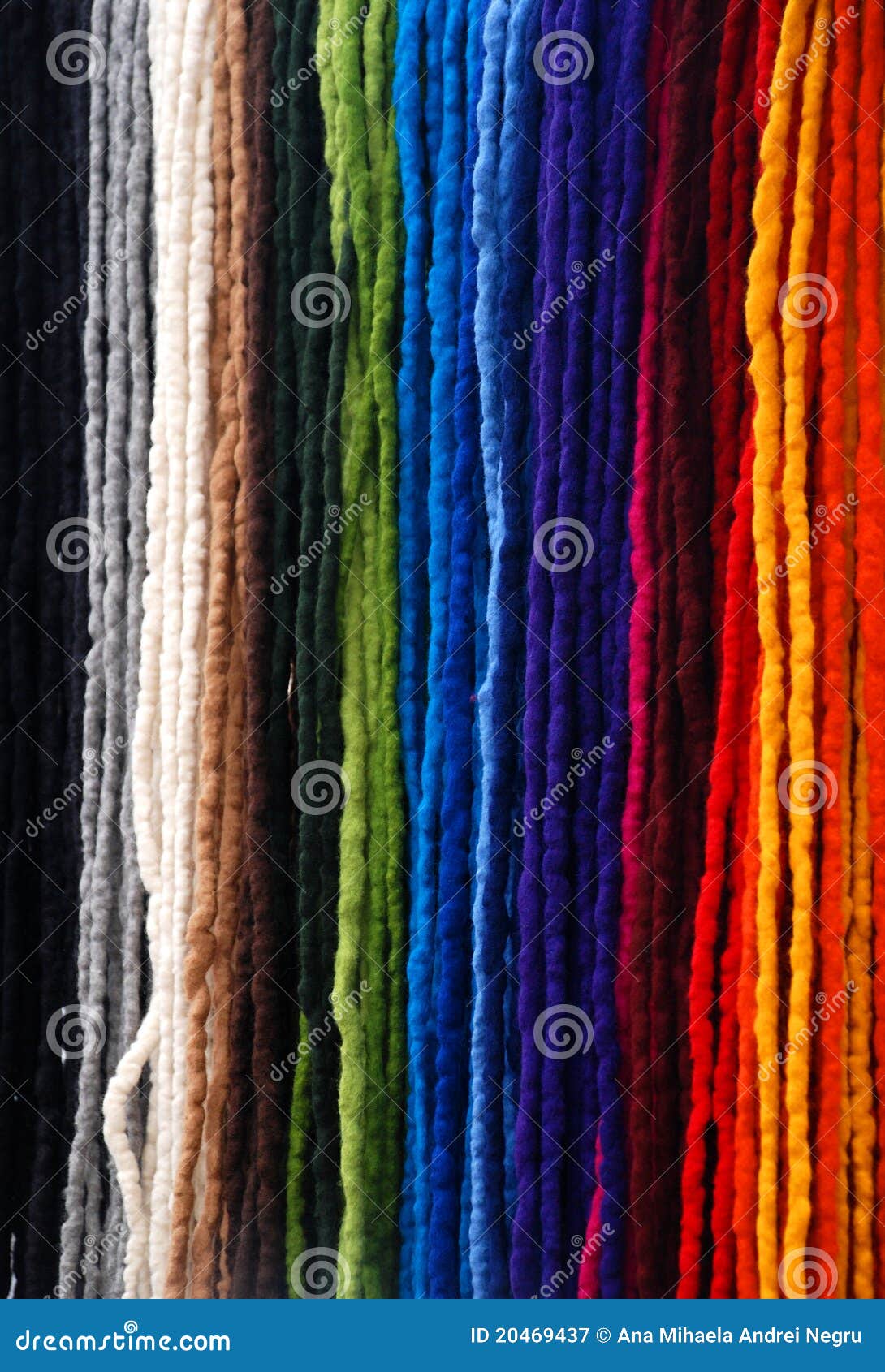 Background of Colorful Wollen Textile Stock Image - Image of handmade ...