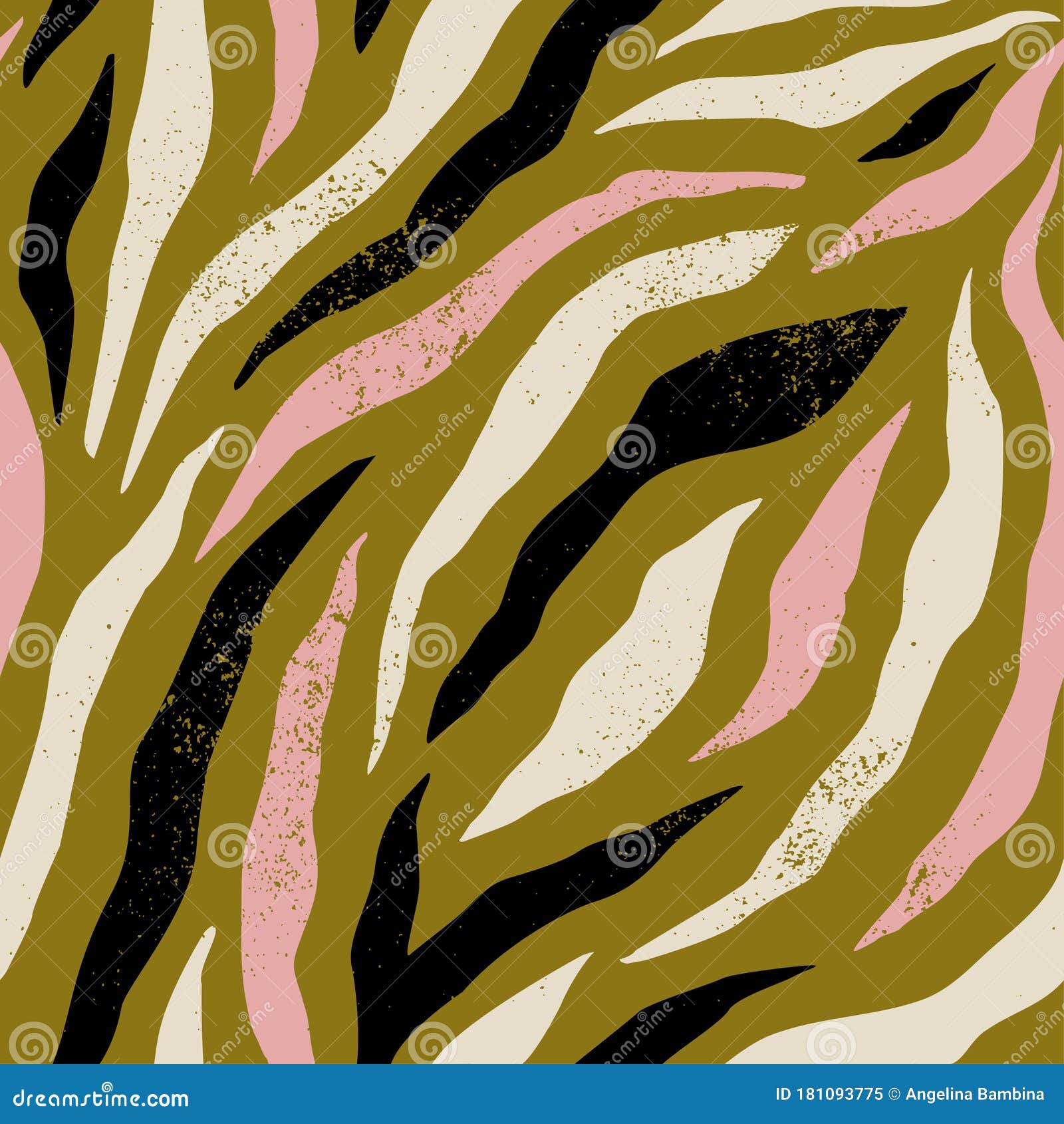 Background with Colorful Zebra Skin Pattern. Trendy Hand Drawn Textures ... Background with Colorful Zebra Skin Pattern. Trendy Hand Drawn Textures ...