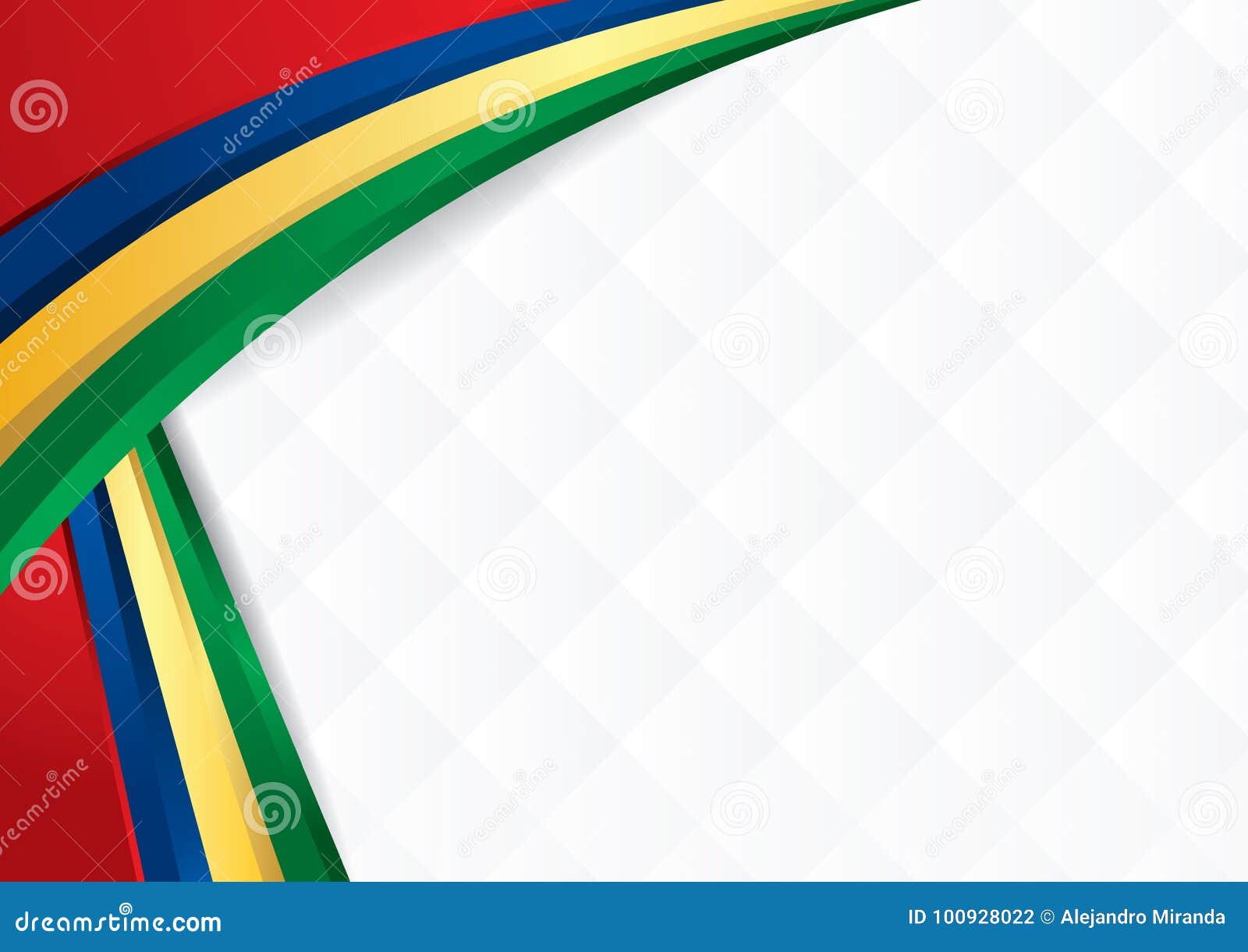 Flag Of Mauritius. Mauritian National Symbol In Official Colors ...