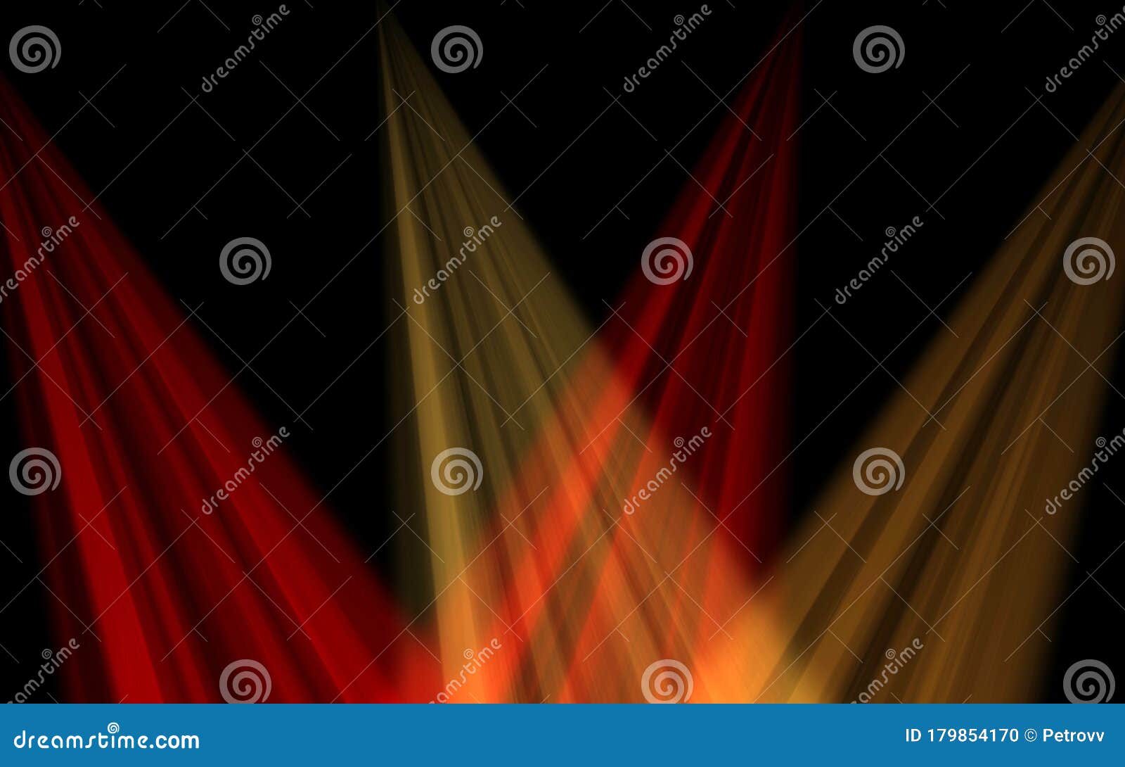 Background of Colors Rays of Light Stock Illustration - Illustration of ...