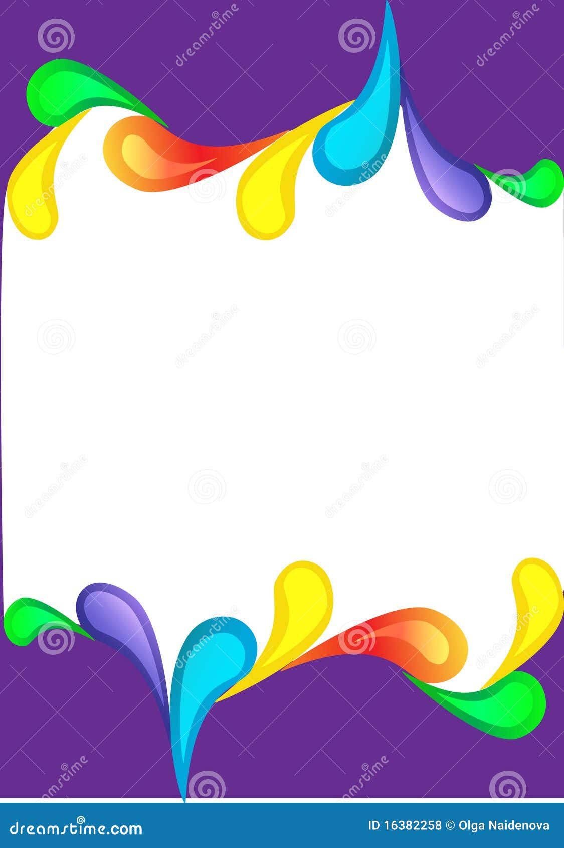 Background with Colour Drop Stock Vector - Illustration of vibrant ...