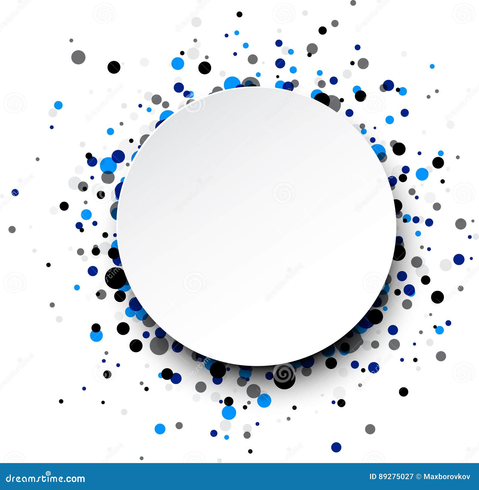 Background with Colour Drops. Stock Vector - Illustration of sign ...